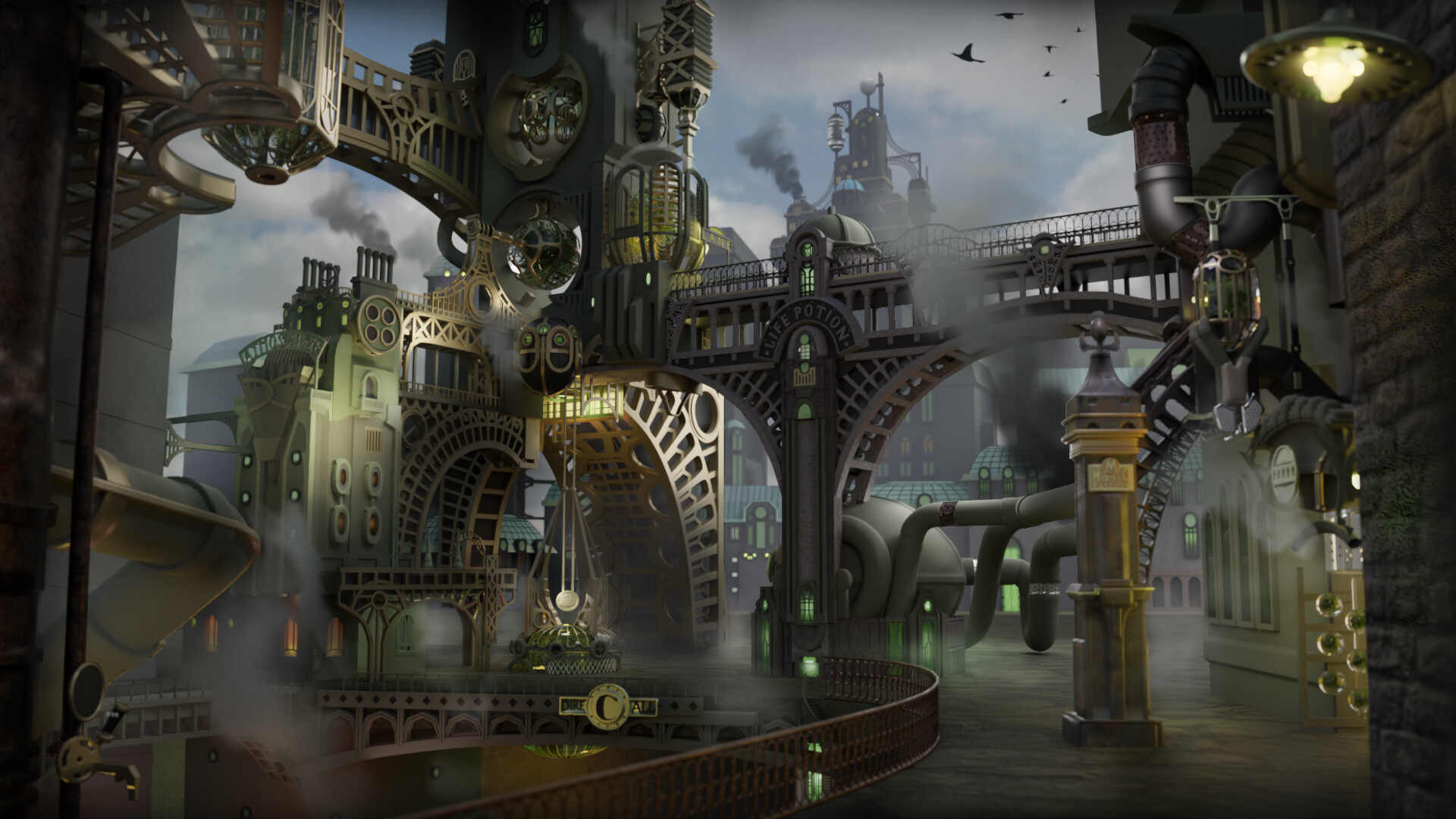 ArtStation - Arcane 3D Environment