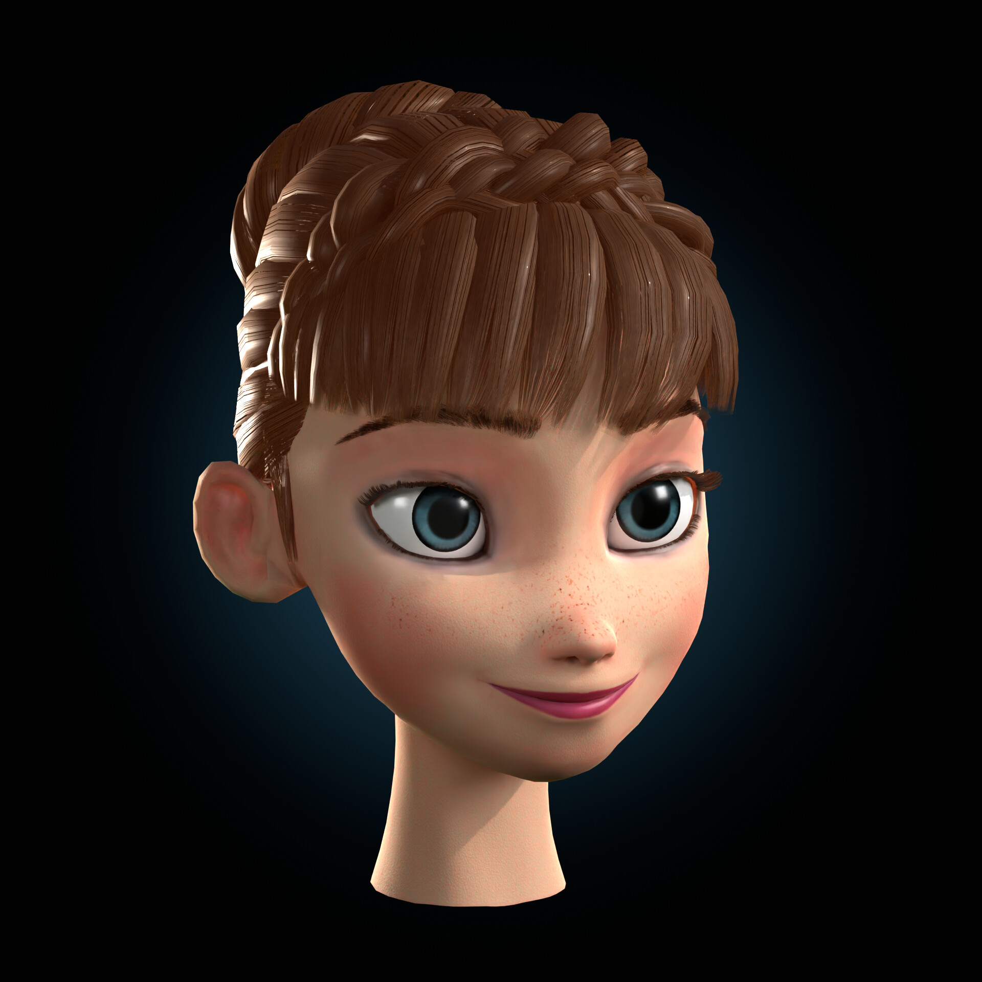 ArtStation - Anna fan art - frozen