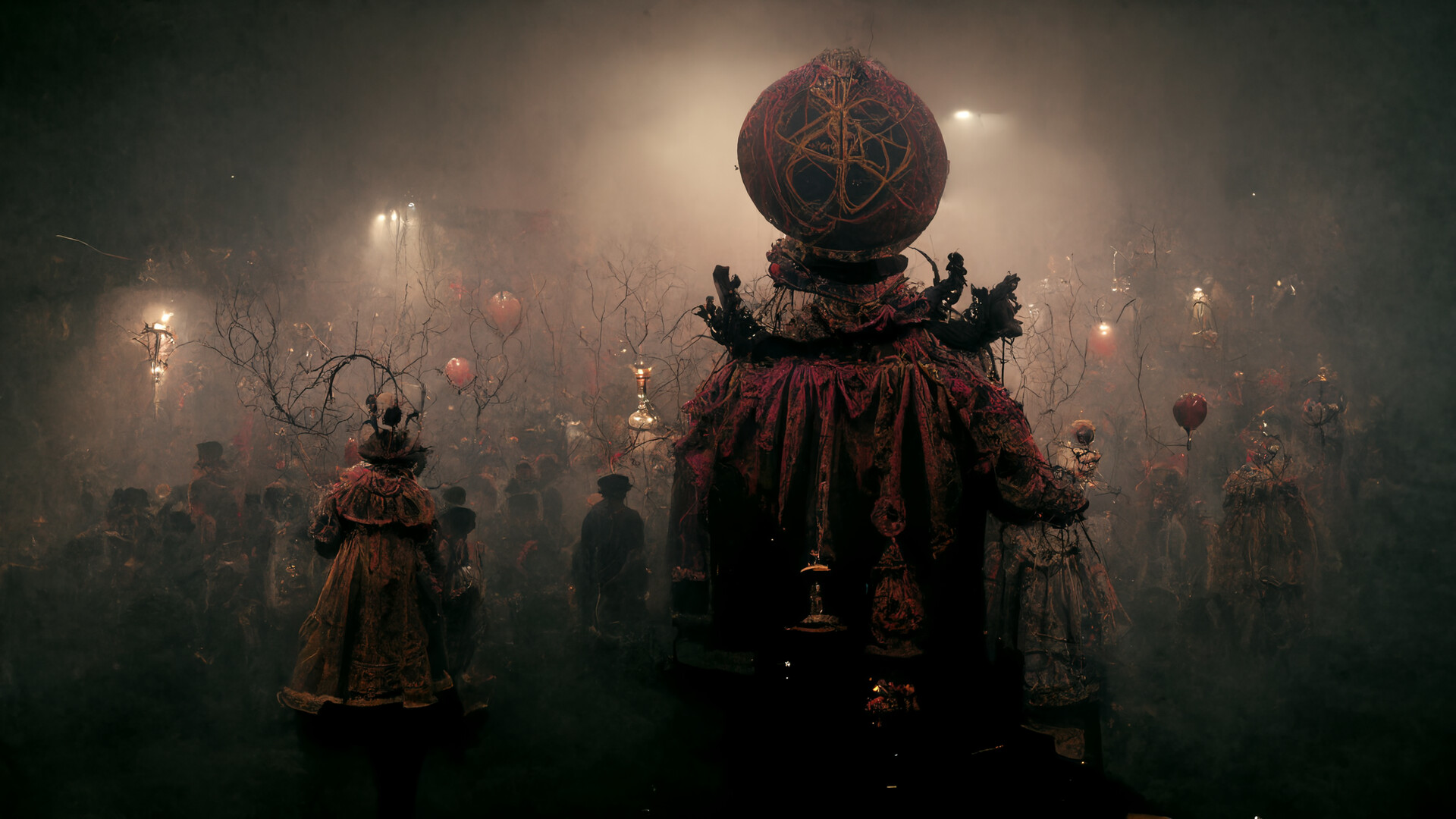 ArtStation - My Midjourney to the circus of the Antichrist.