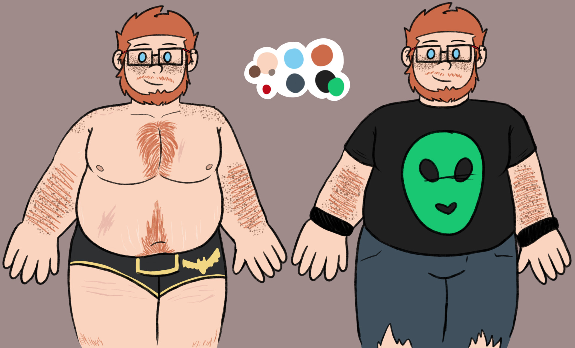 ArtStation - OC full body refs