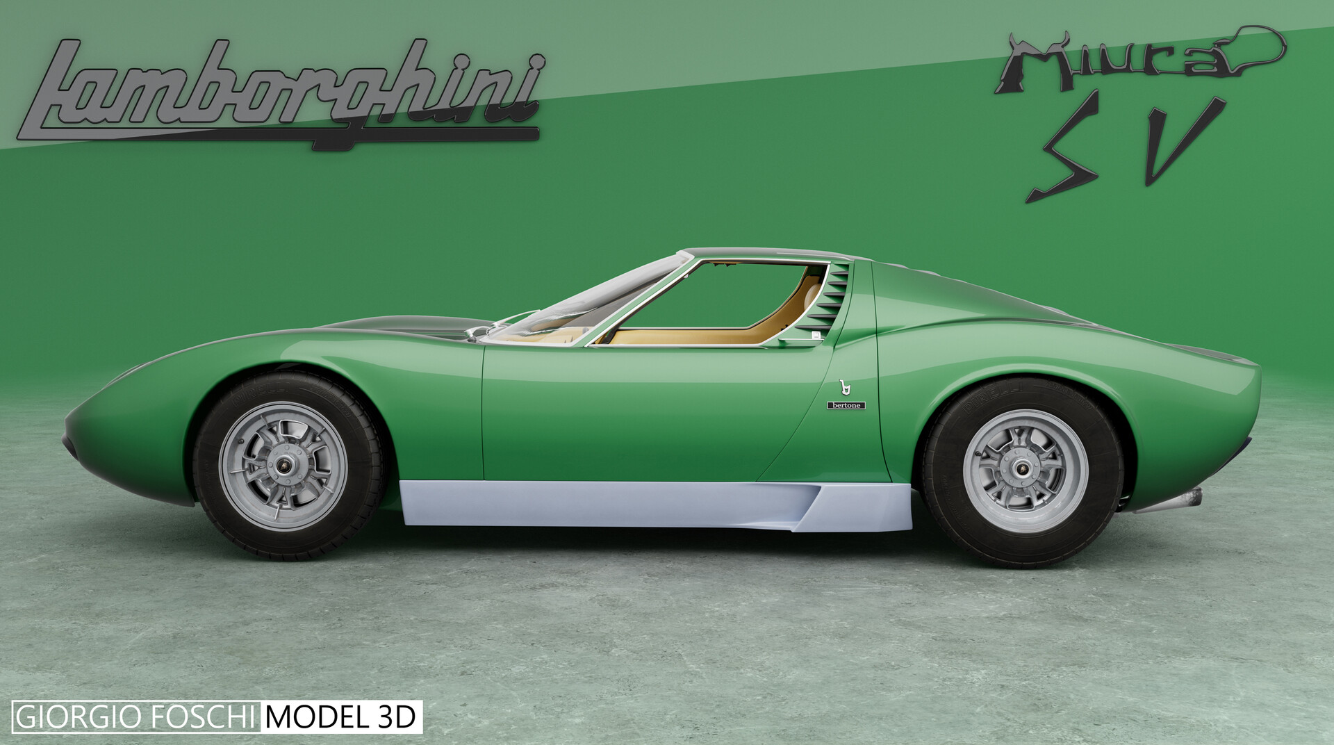 Giorgio Foschi - Lamborghini Miura SV 1971