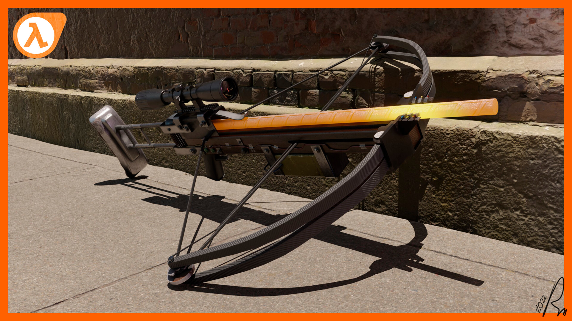 ArtStation - Half-Life 2 Crossbow