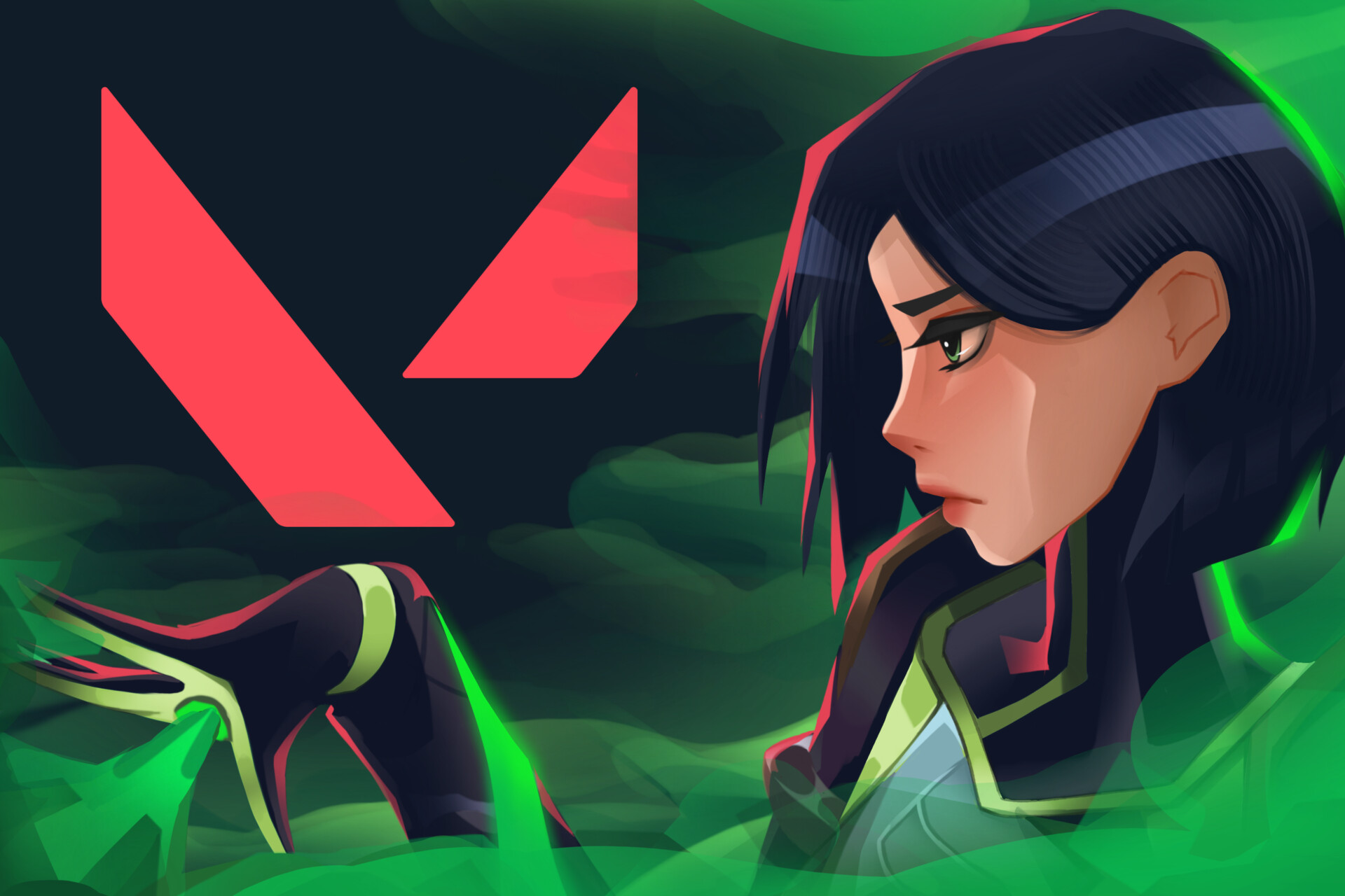 ArtStation - Valorant Viper Fanart