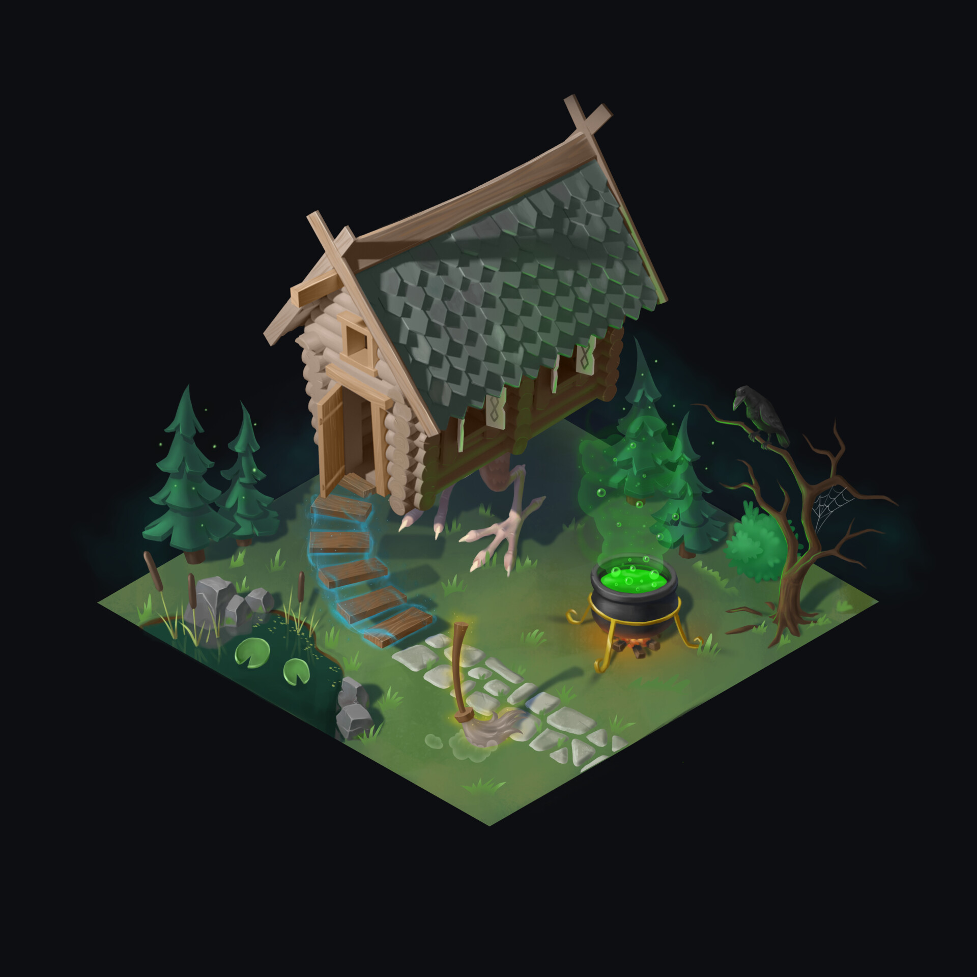 ArtStation - Witch house