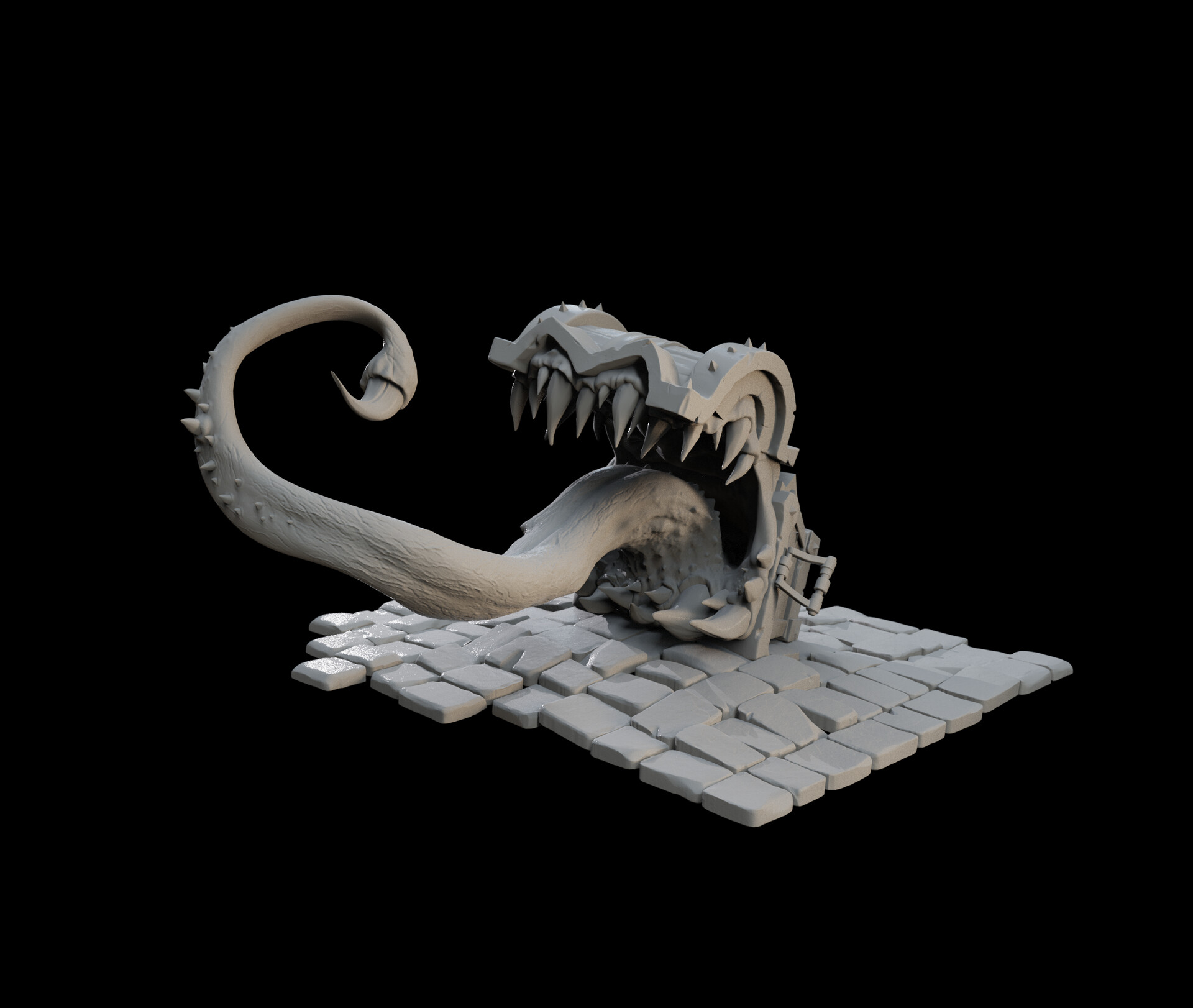 ArtStation - mimic chest