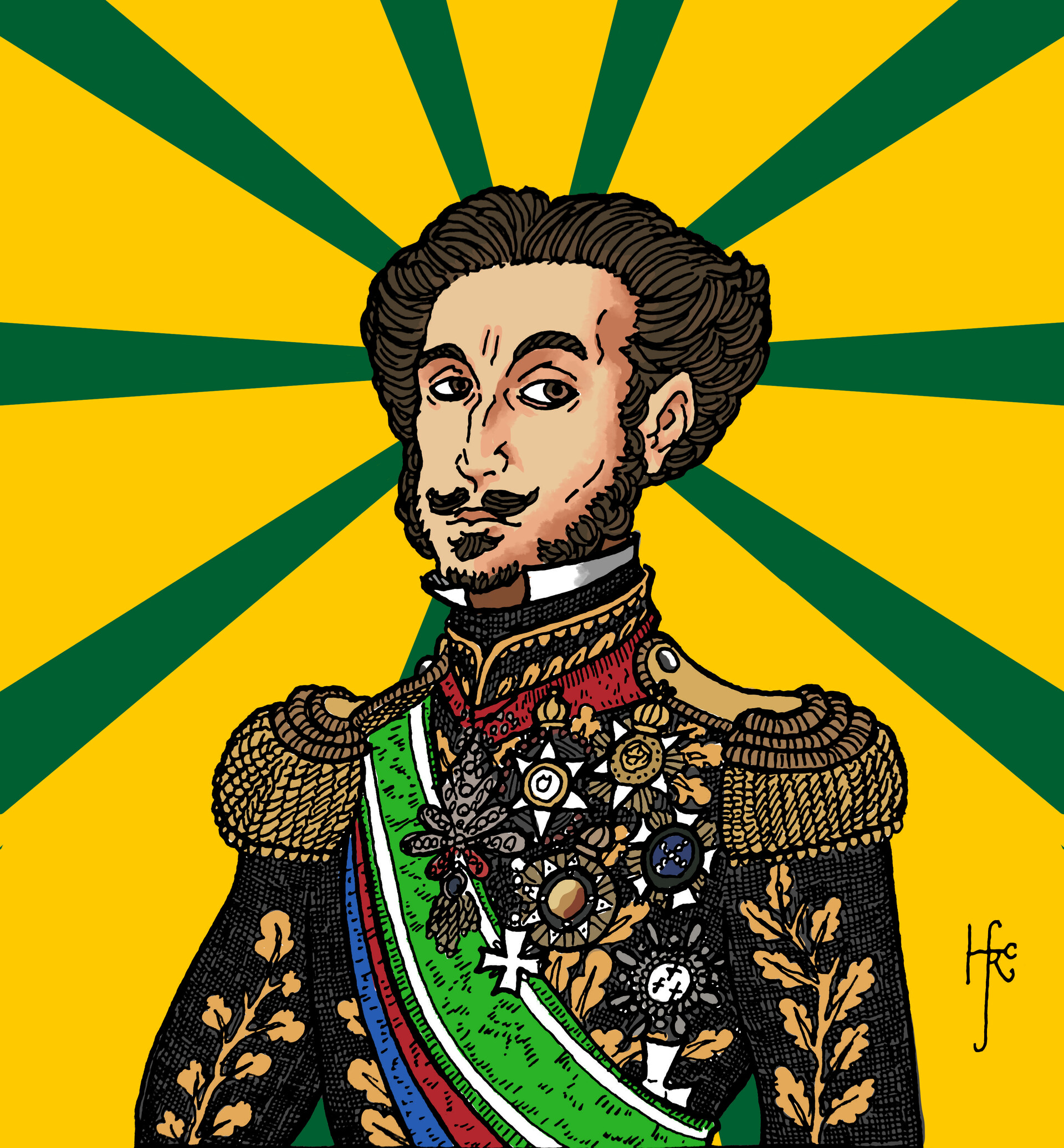 ArtStation - Emperor dom Pedro I