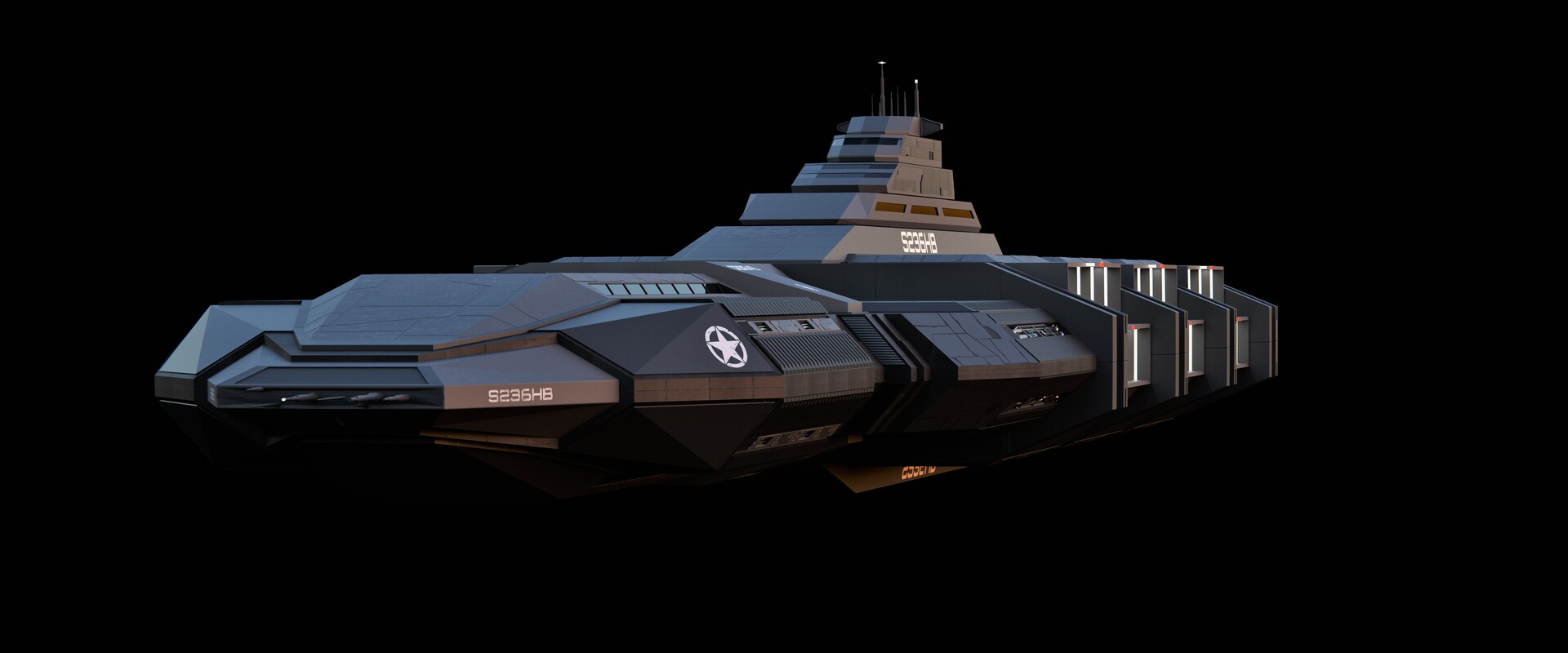 ArtStation - Spaceship Design