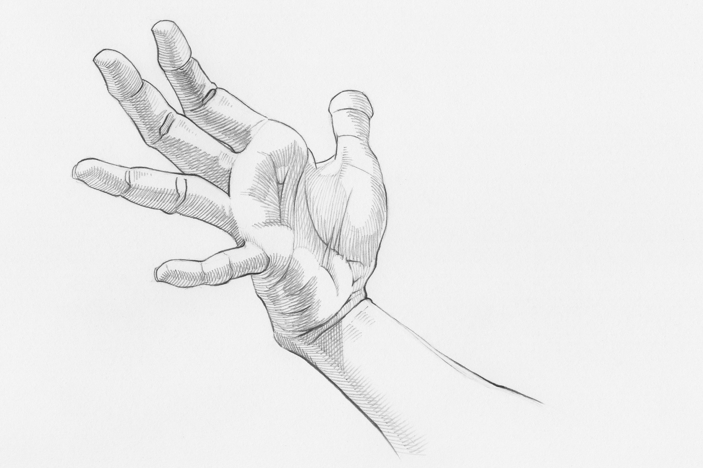 how to draw hands proko