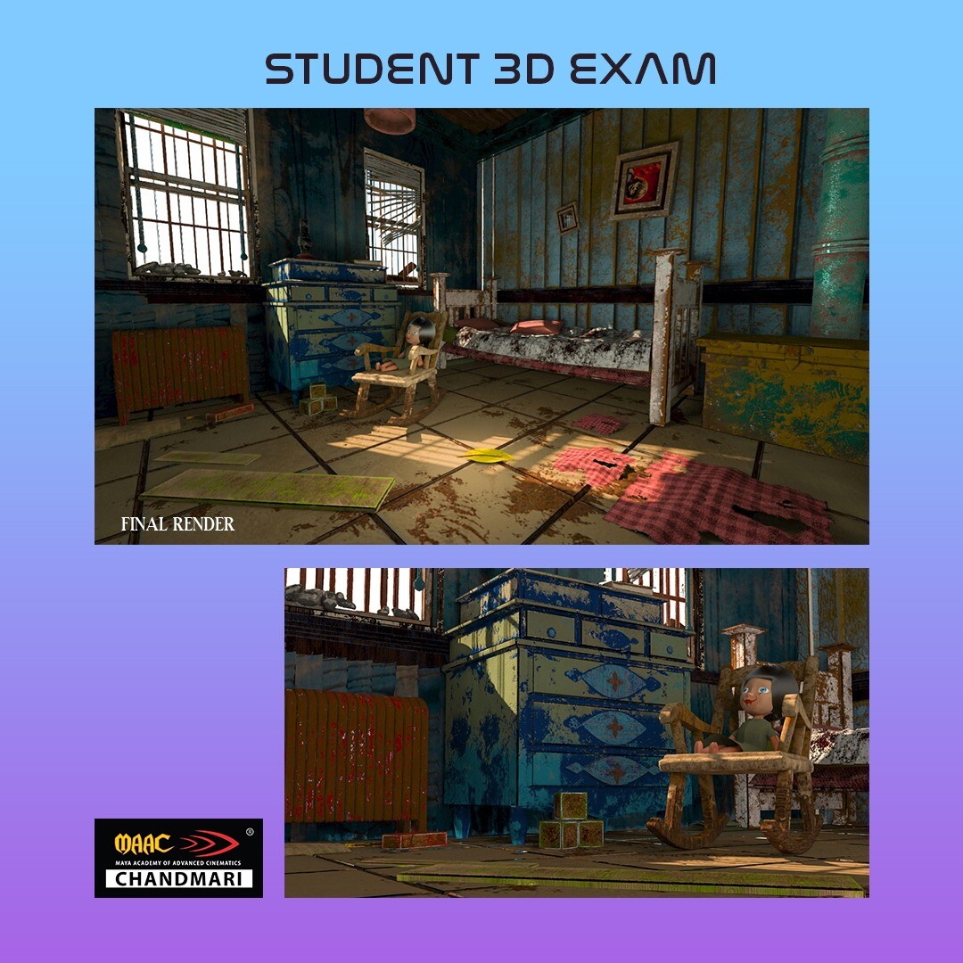 ArtStation - student works exam FILE
