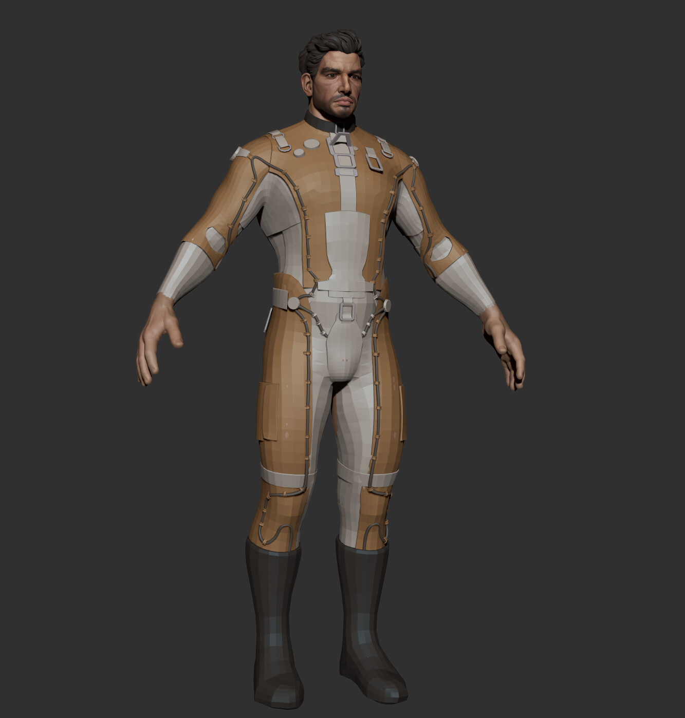 Nioma van der Steen - Paladin Danse - Fallout 4 Fanart (WIP)