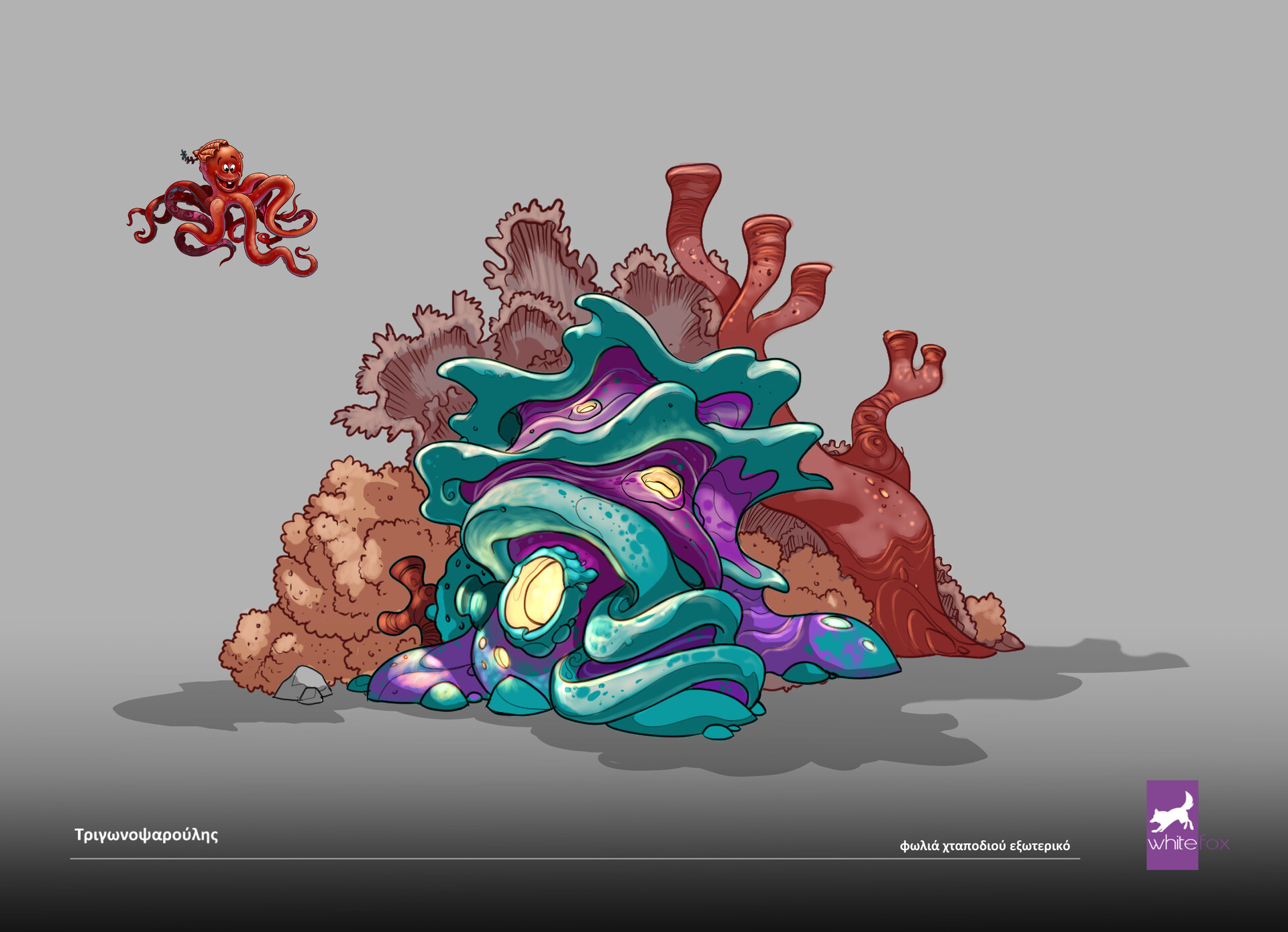 ArtStation - House of an octopus concept