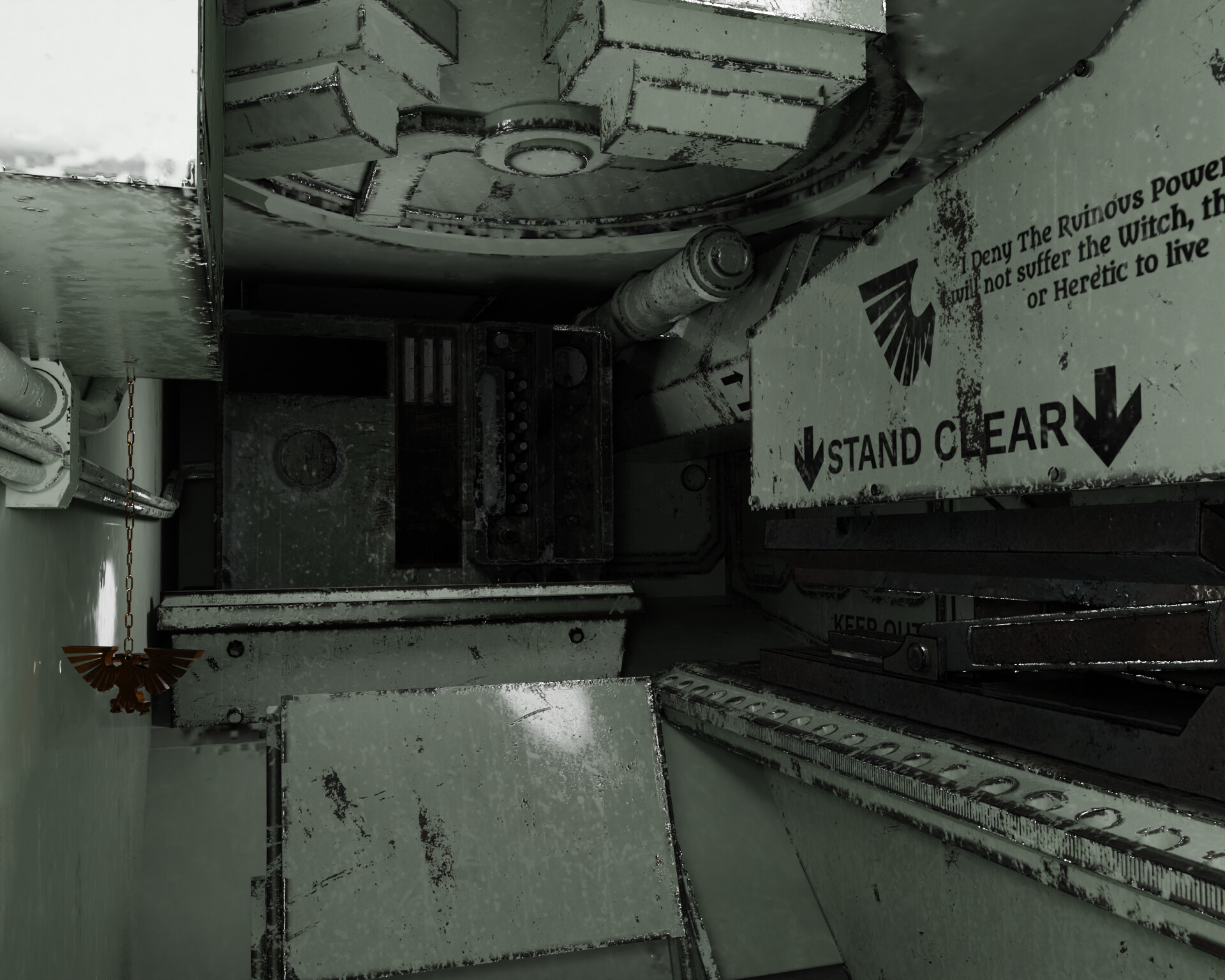 cybeck - Echidna Recon Tank - Commander's compartment