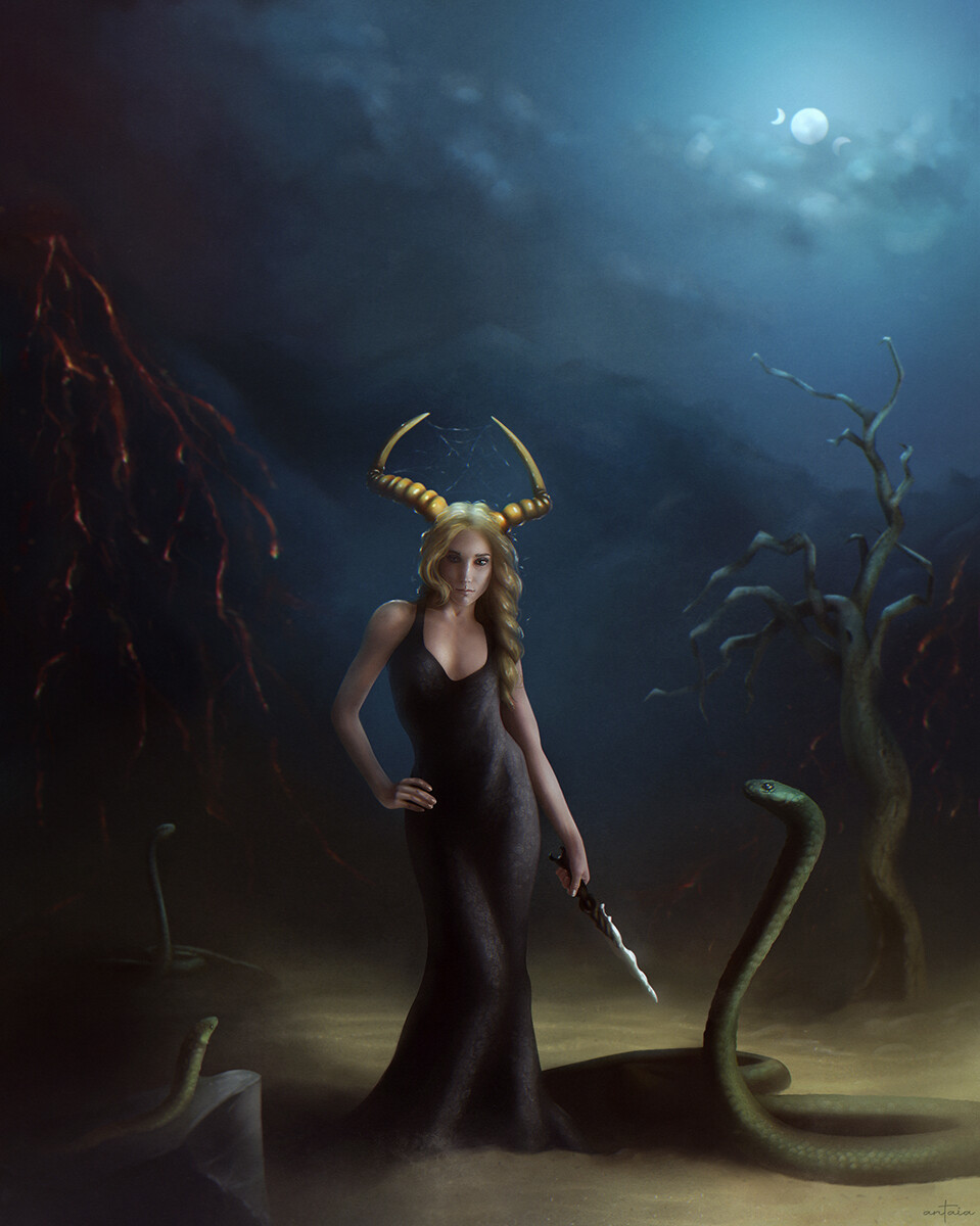 ArtStation - Goddess Astarte