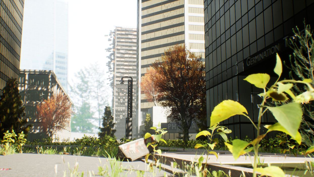 ArtStation - Germination Tower Overgrowth