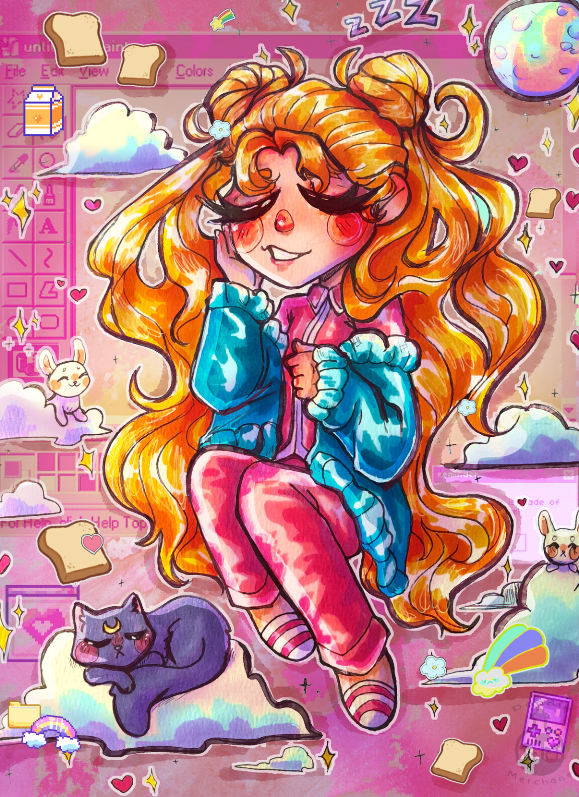 ArtStation - Goodnight Moon