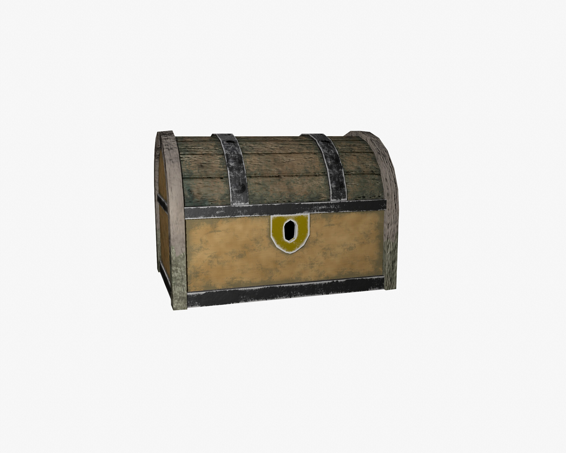 ArtStation - Dirty, mossy chest