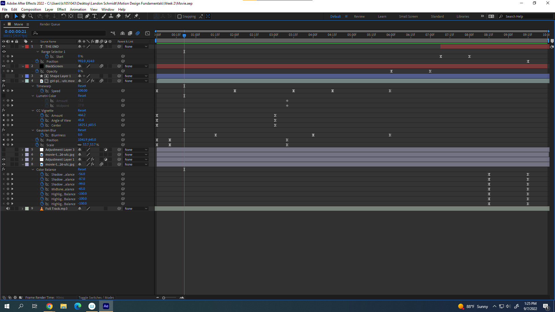ArtStation - Choose a Project to Show Your First AE Skills