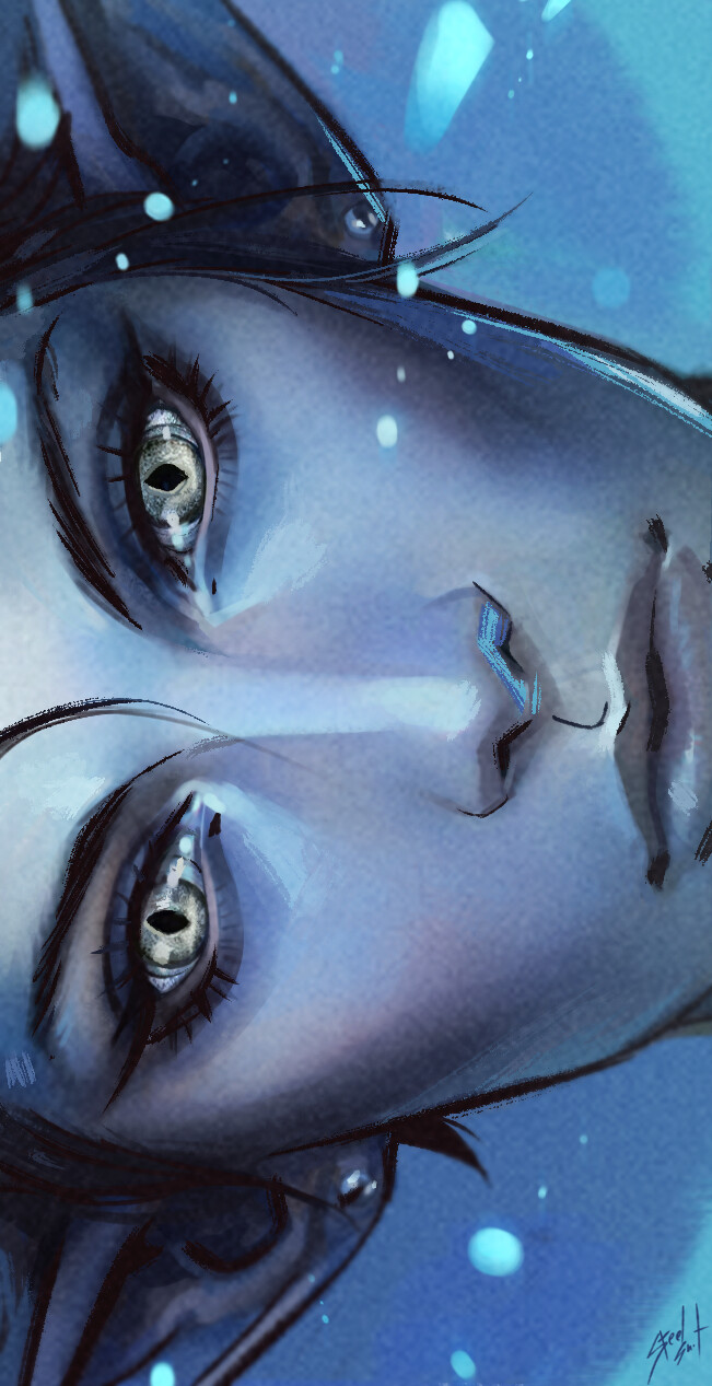 ArtStation - shark eyes