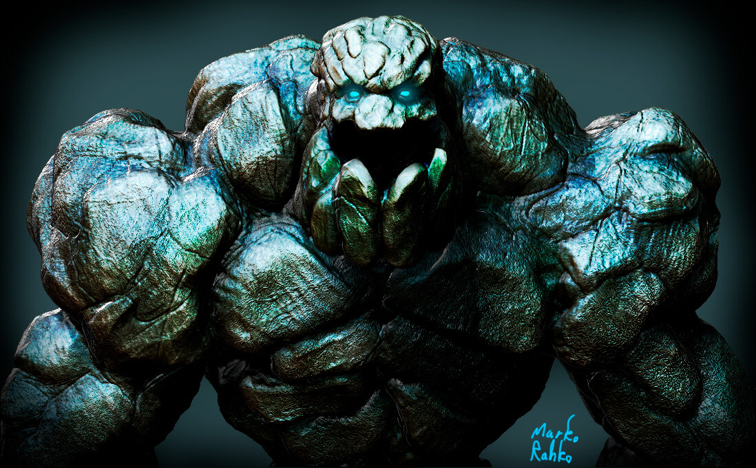 ArtStation - Stone Golem