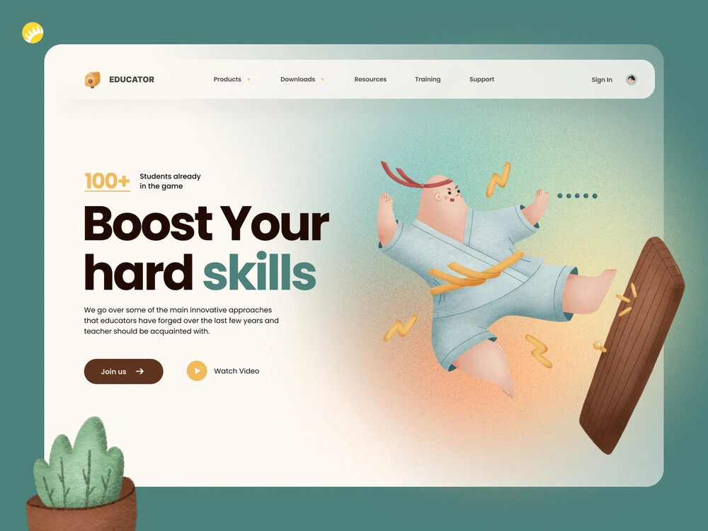 ArtStation - Elearning platform design concept
