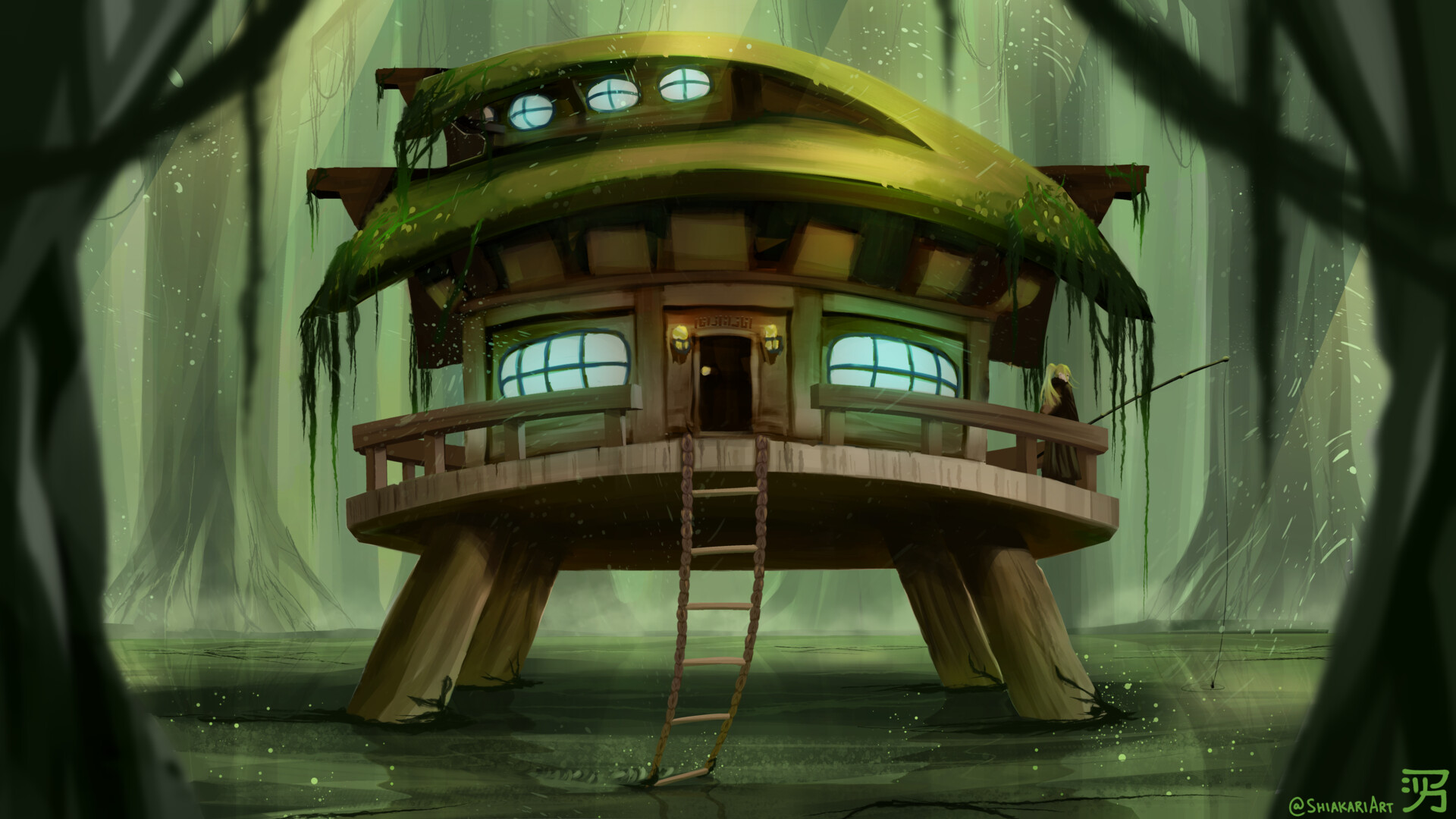 ArtStation - Swamp Sanctuary