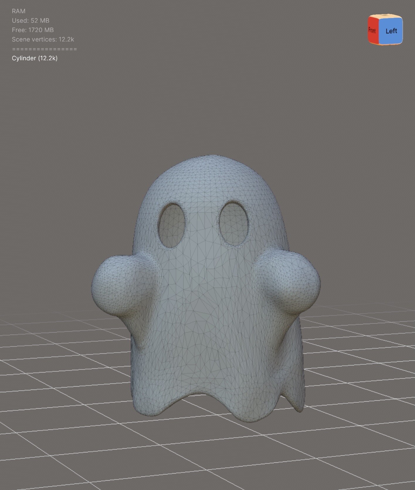 ArtStation - Ghost 3D model