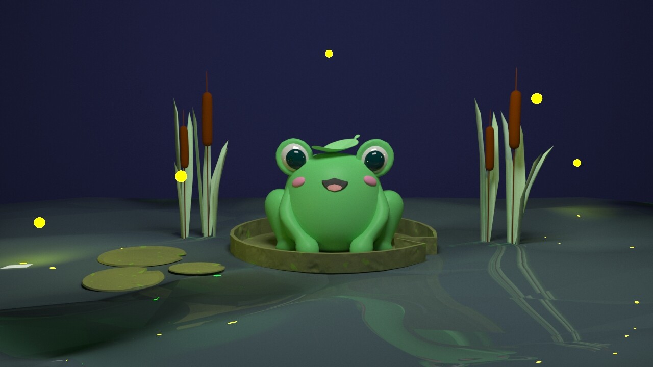 ArtStation - Leaf Frog