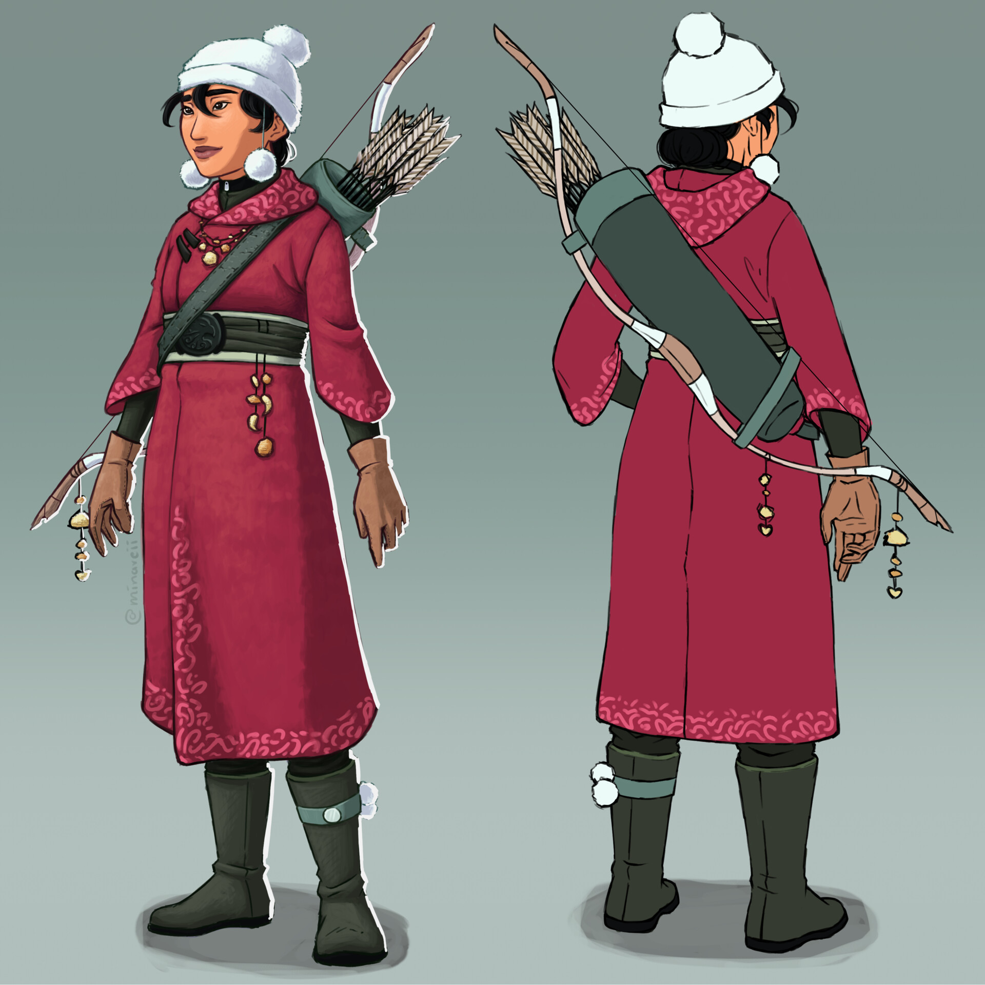 Archer Character by Minareii : r/ImaginaryArchers