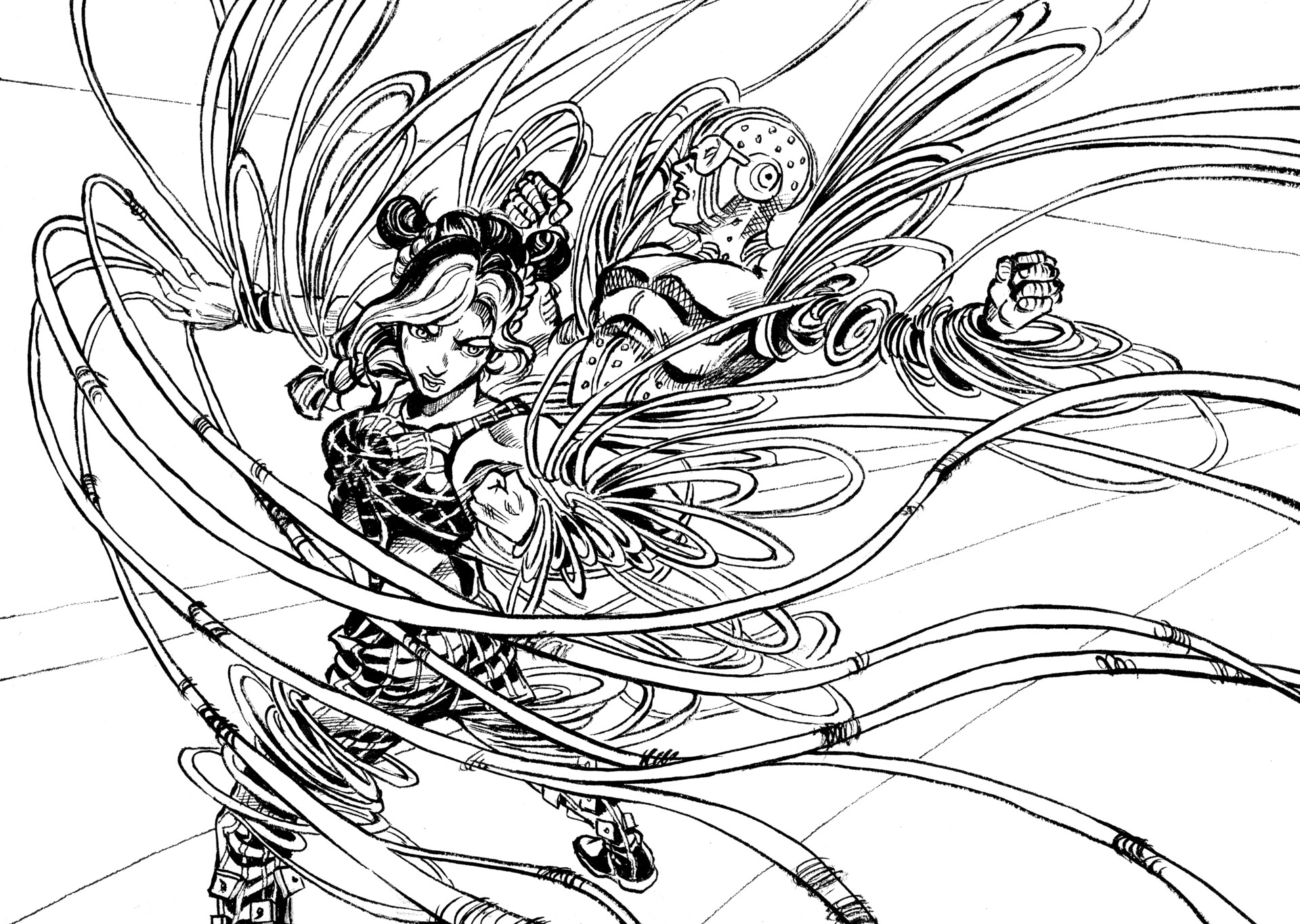 ArtStation - Fan art for stone ocean