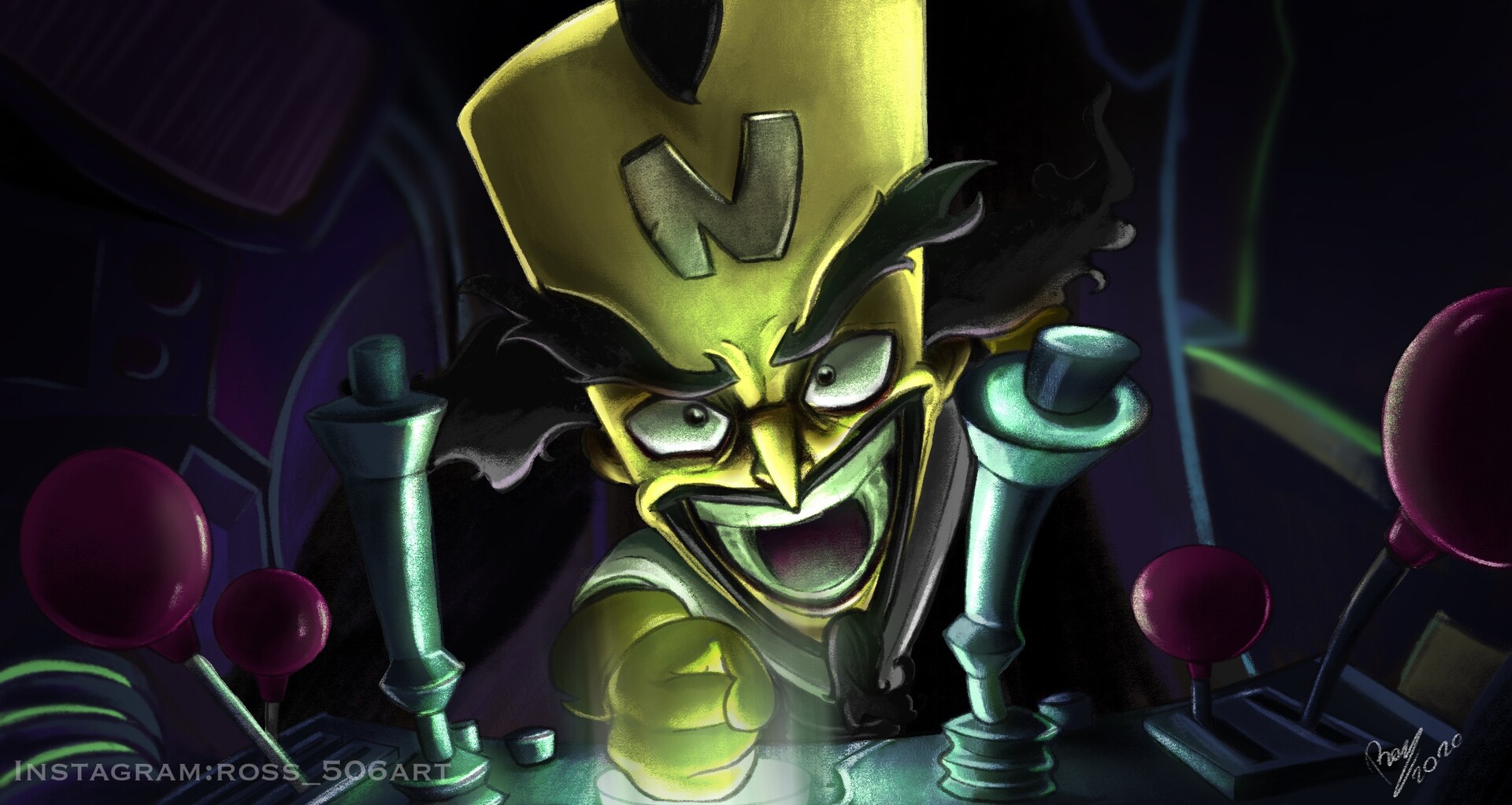 ArtStation - redraw neo cortex