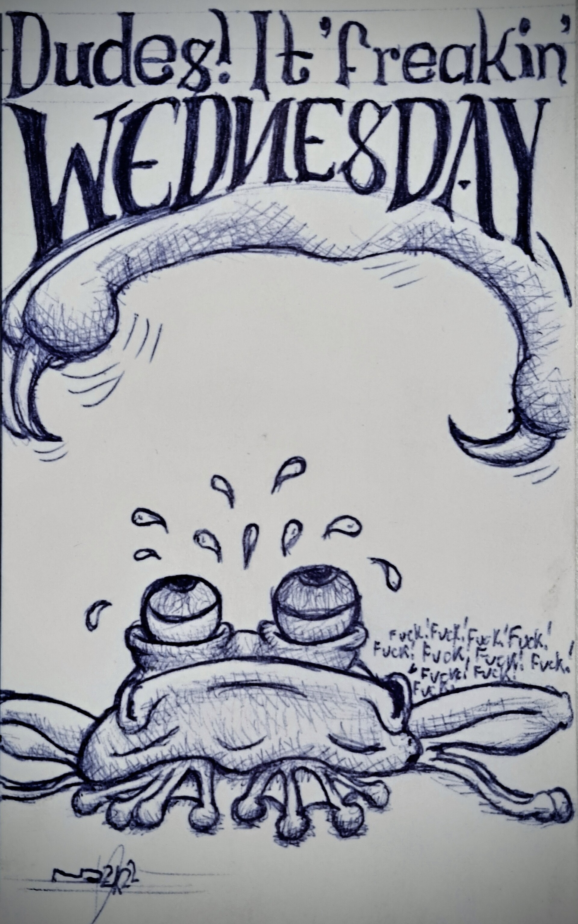 ArtStation - A scary wednesday