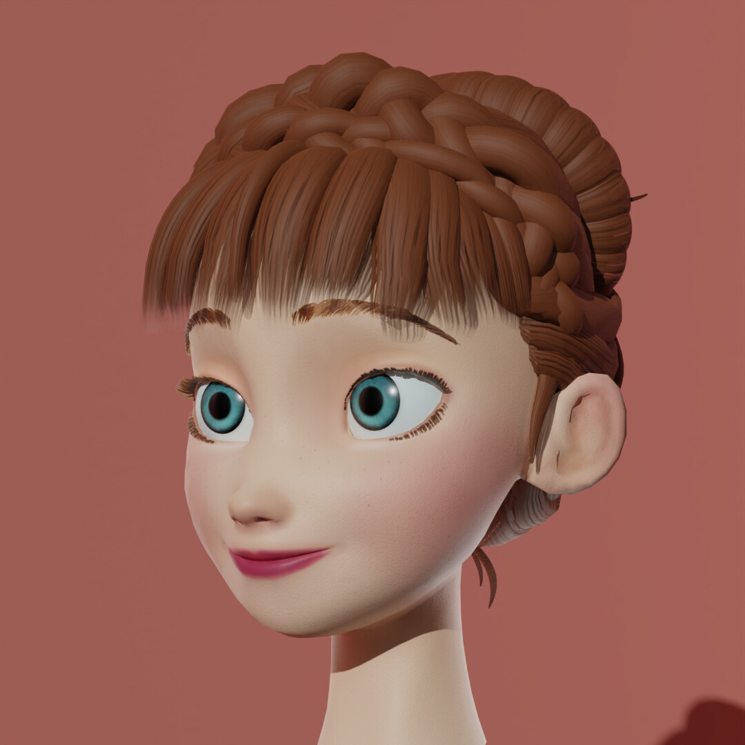 ArtStation - Anna, Frozen