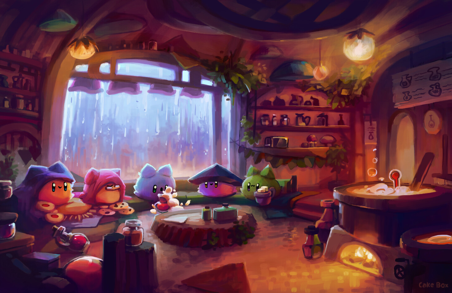 ArtStation - Hollow Tree Hideout