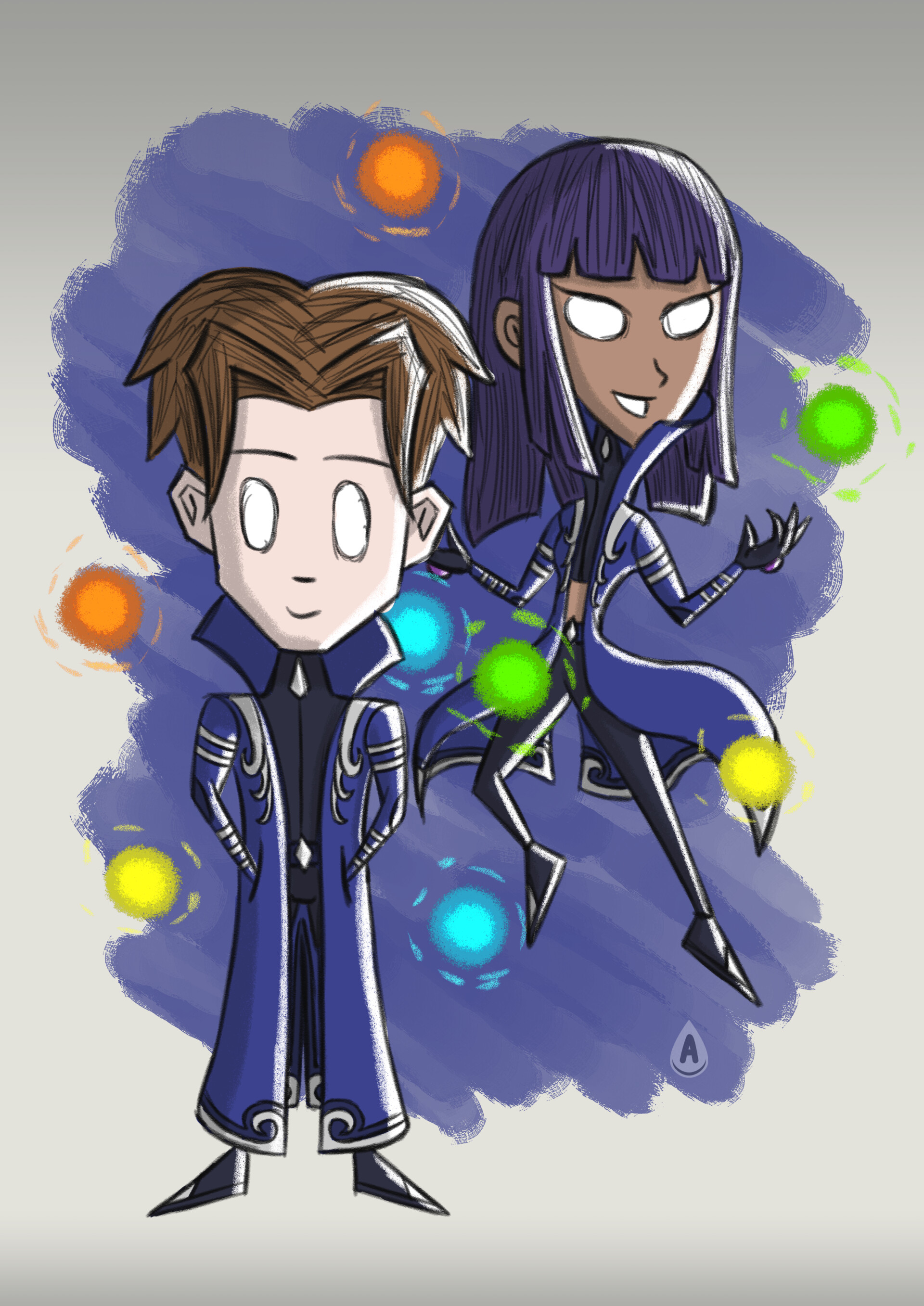 ArtStation - Fantasy Character Design (Tim Burton Style) (Sorcerer)