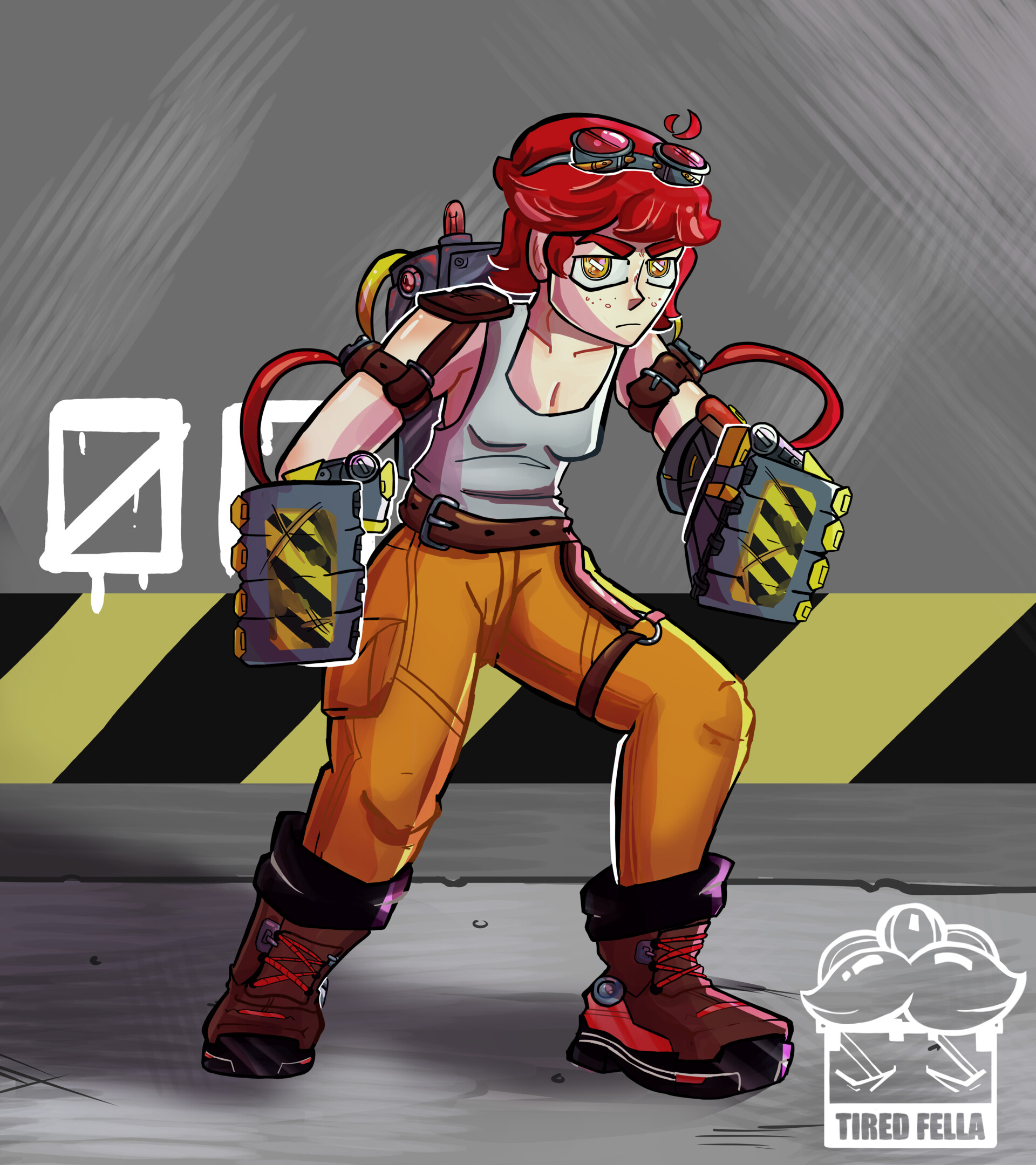 ArtStation - Mechanic Fighter