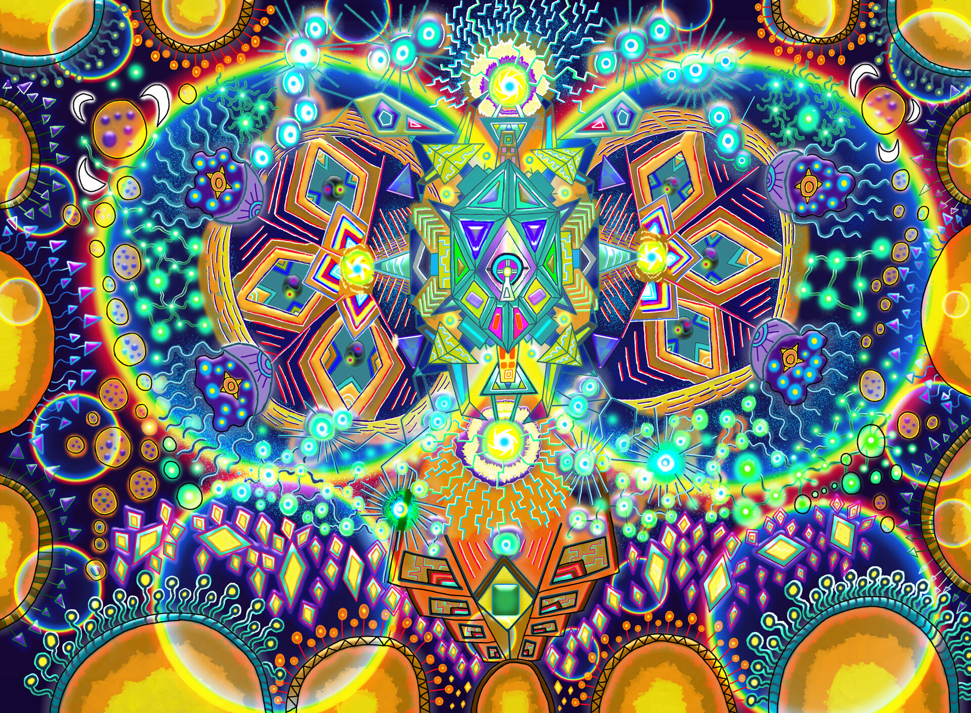 ArtStation - Recursive Artifractoid Of Solarainbow Cataclysm