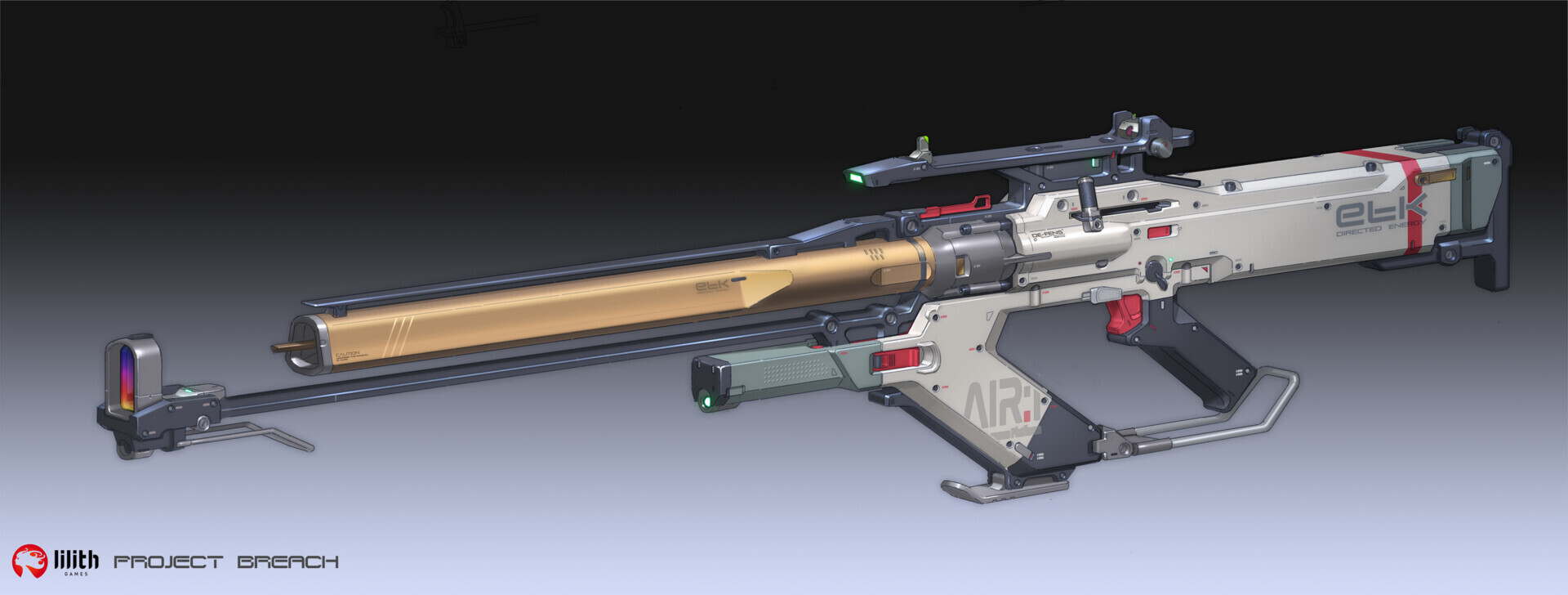 Laser Musket by Mark Sanwel,Yi Yang : r/ImaginaryWeaponry