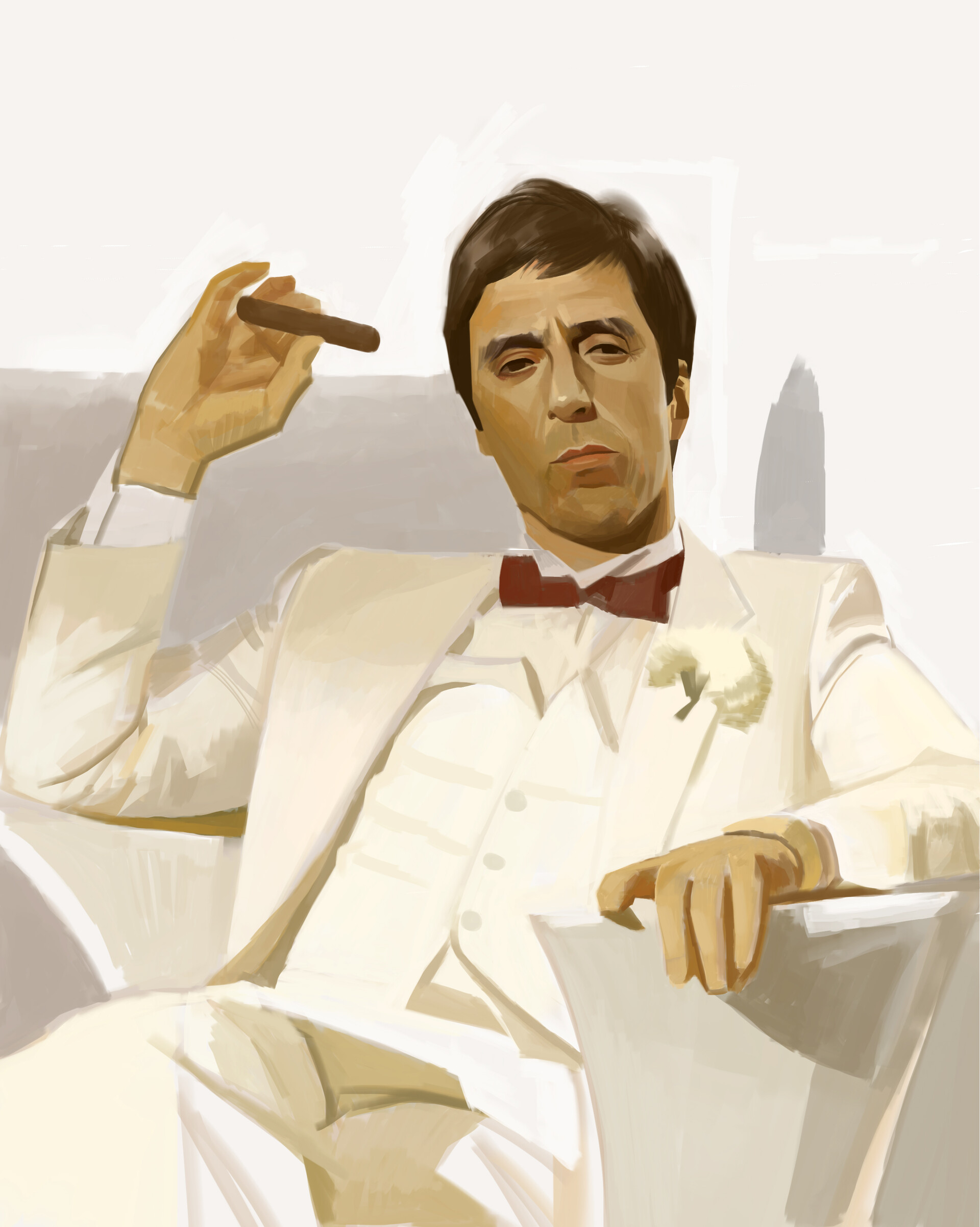 ArtStation - 肖像练习-Al Pacino