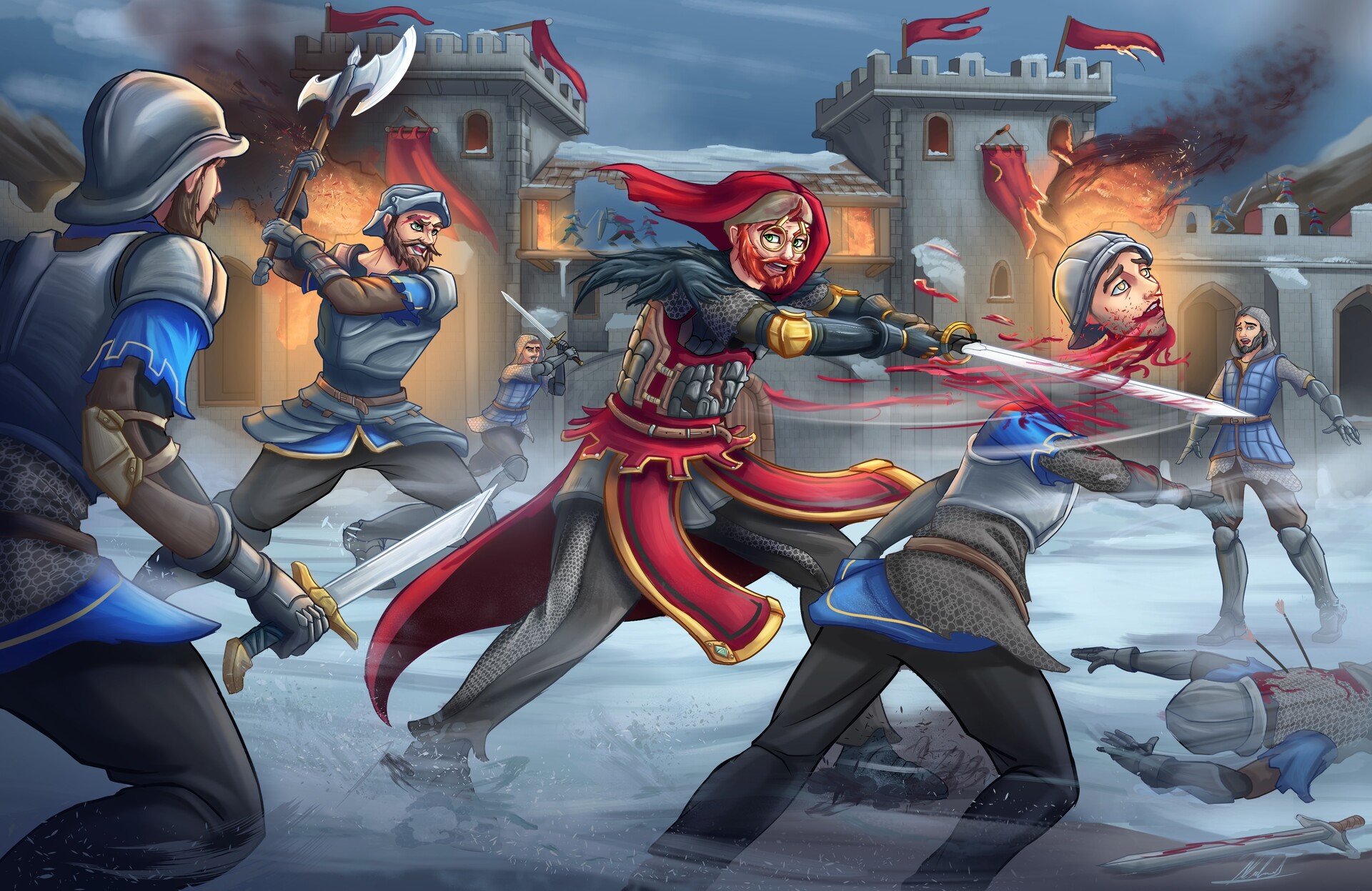 ArtStation - Medieval warfare