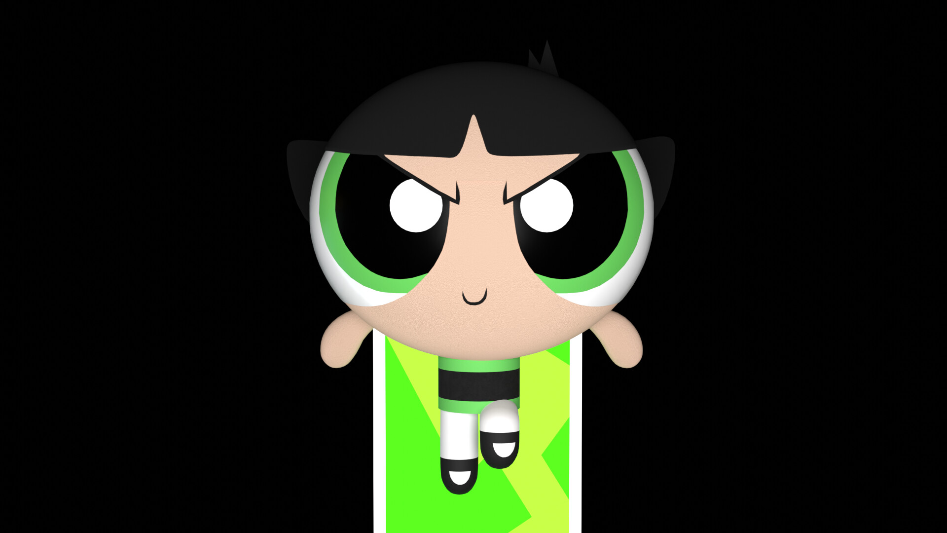 Powerpuff Girls Buttercup Wallpaper