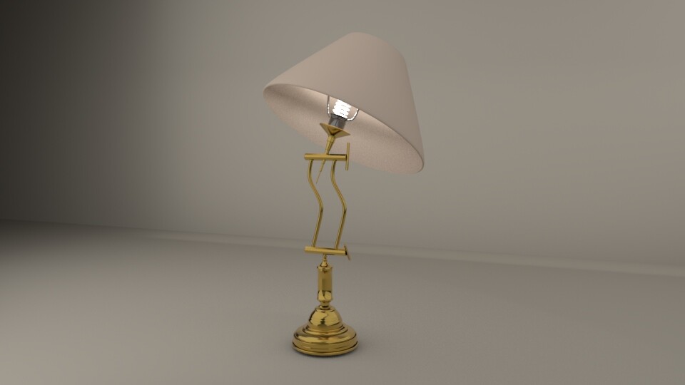 ArtStation - TABLE LAMP