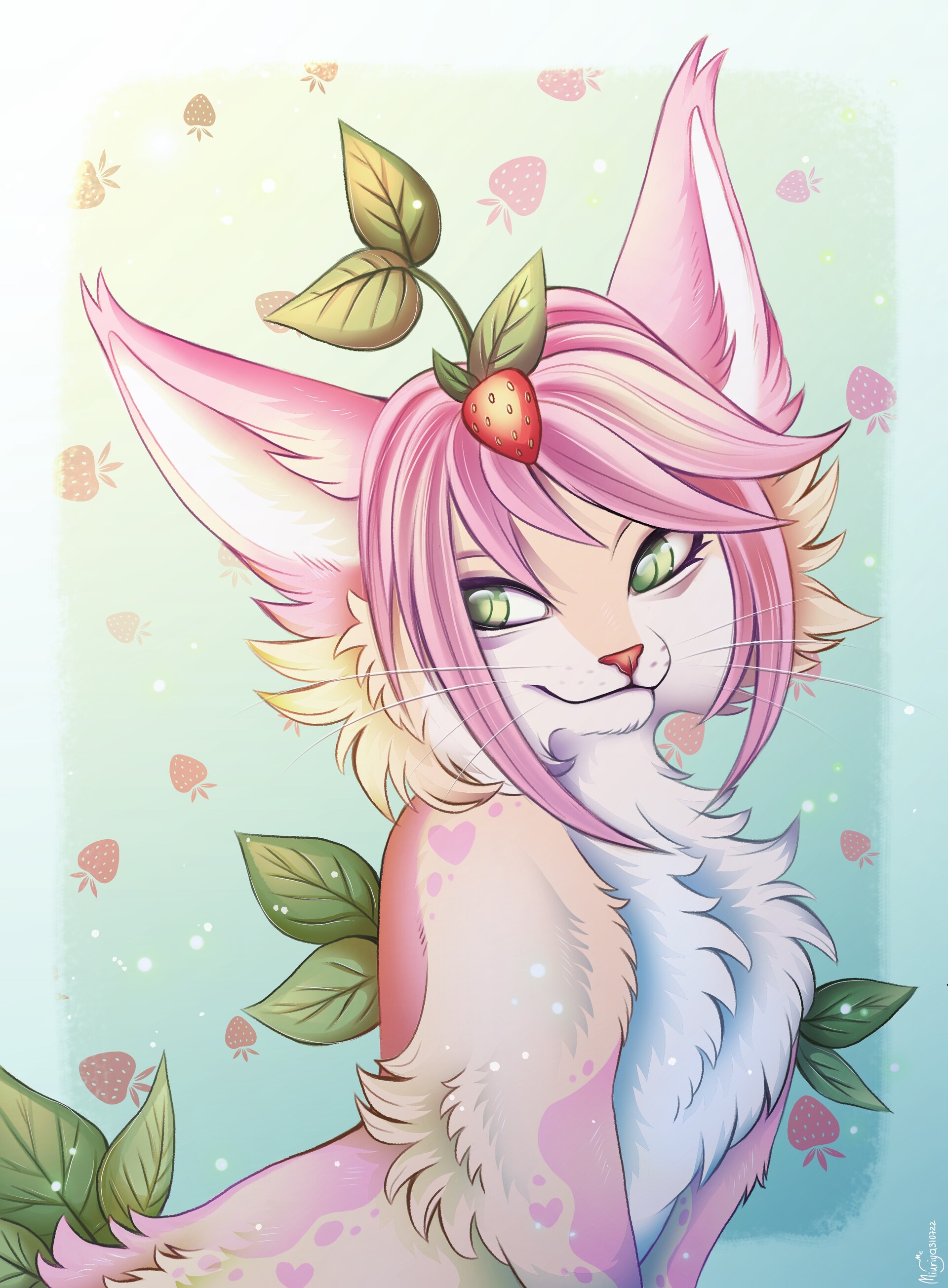ArtStation - Strawberry lady