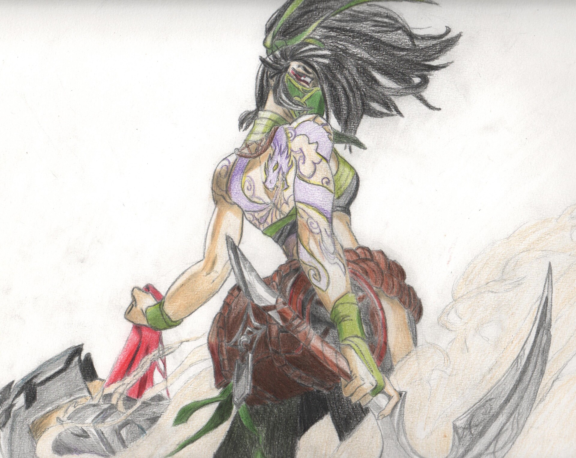 ArtStation - Akali Artwork