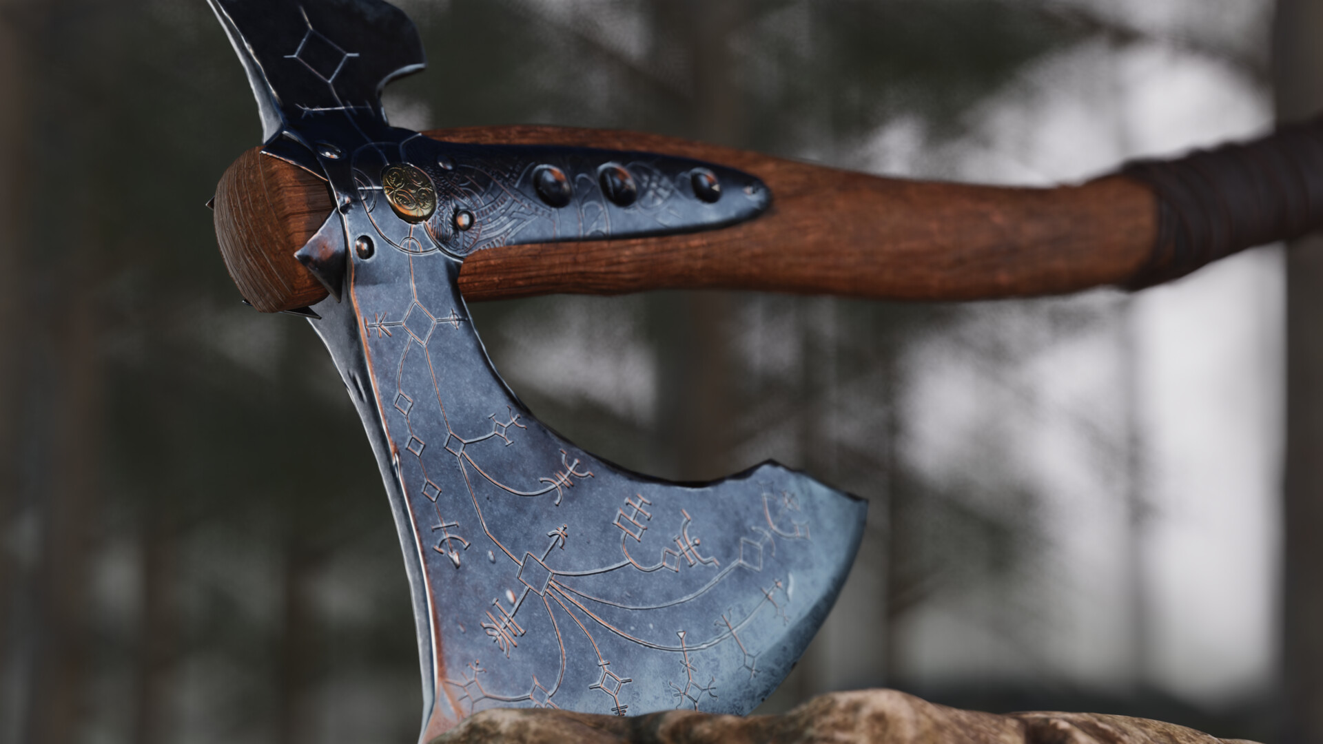ArtStation - Leviathan Axe from God of War