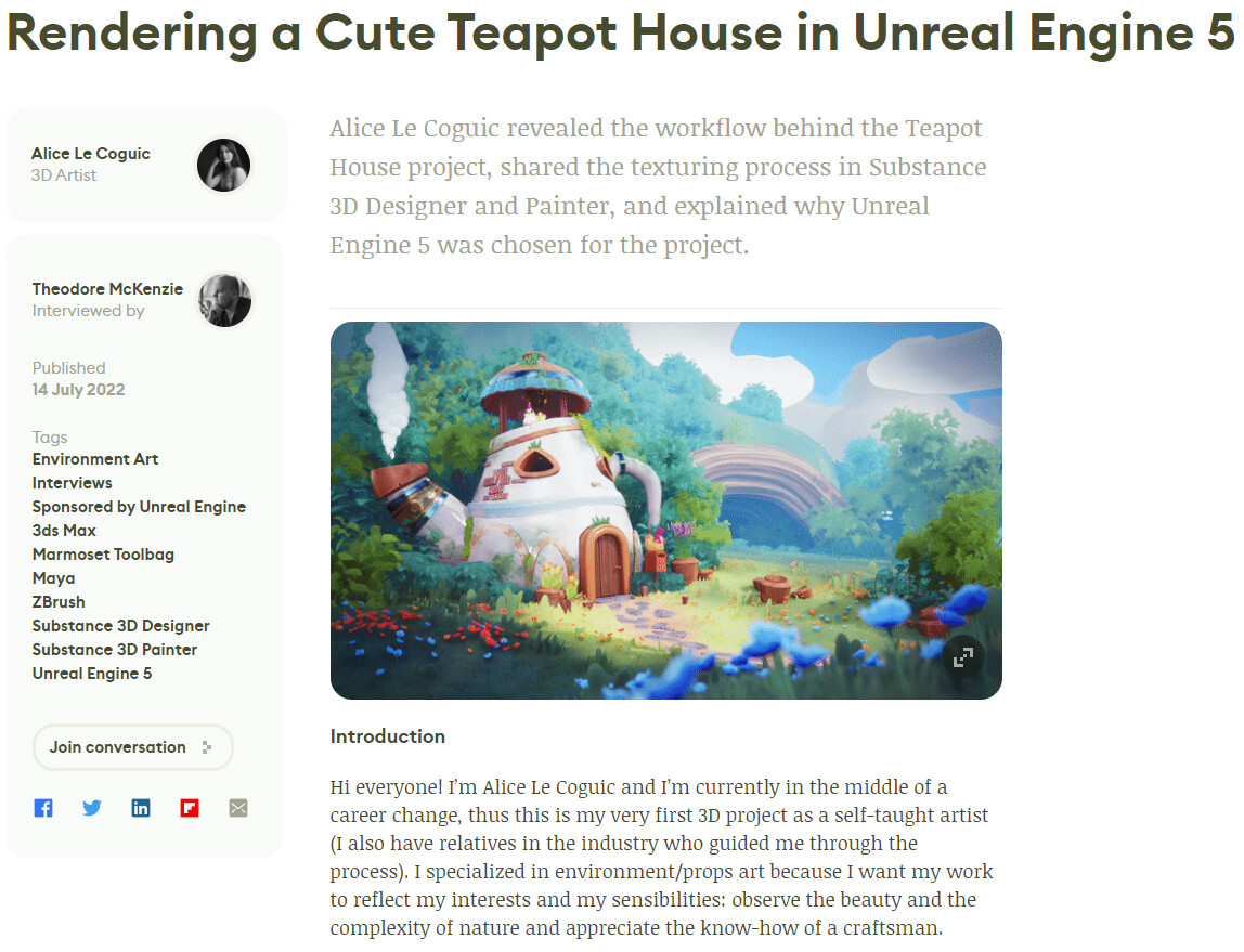 Alice Démaret - 80Lv - Teapot House