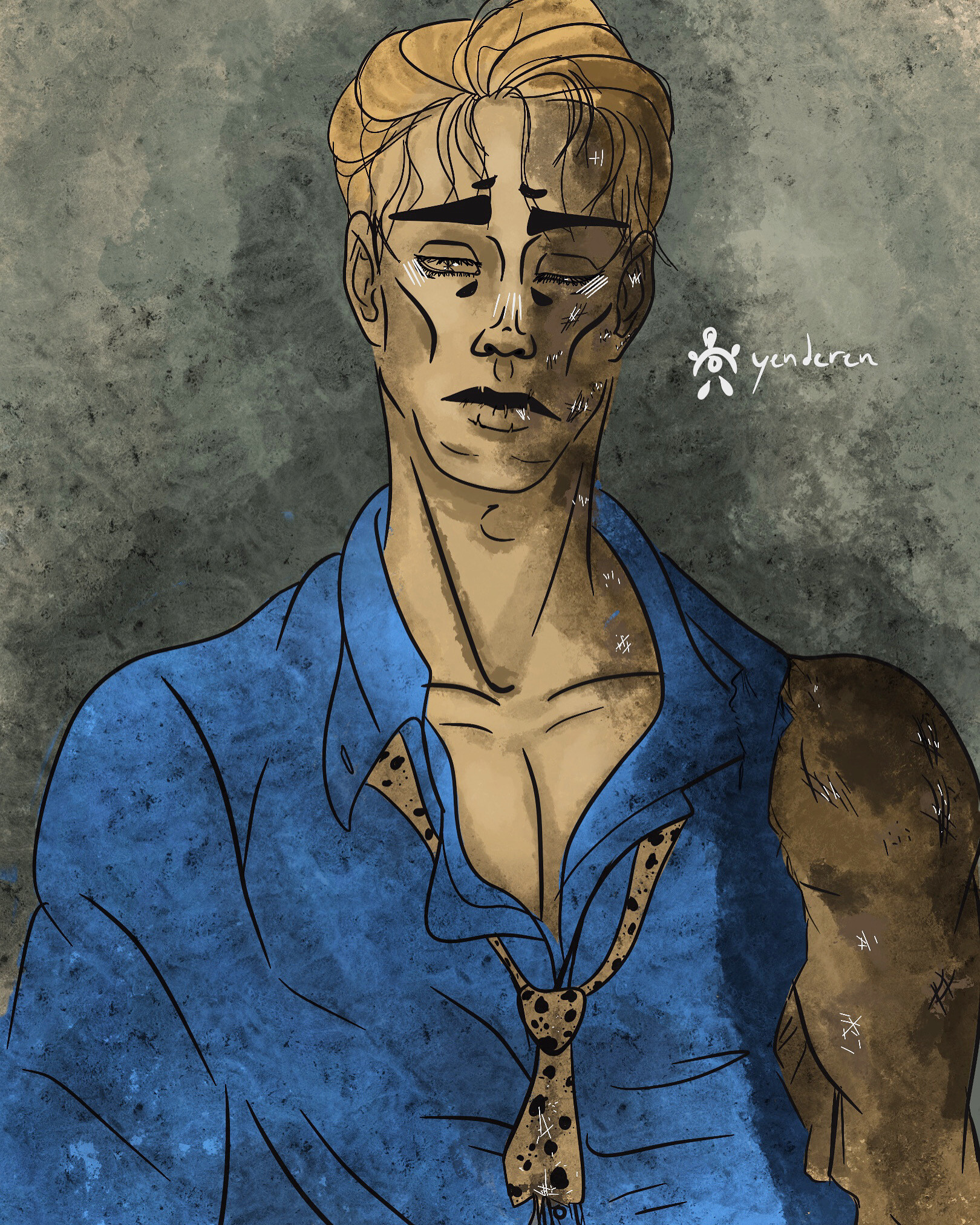 ArtStation - Nanami Kento from JJk