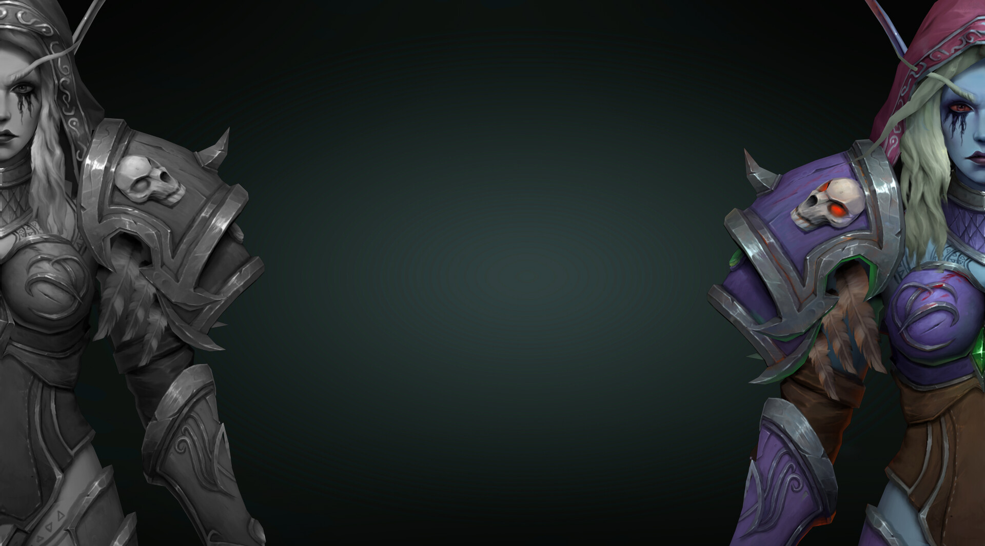 ArtStation - Sylvanas 3D hand drawn