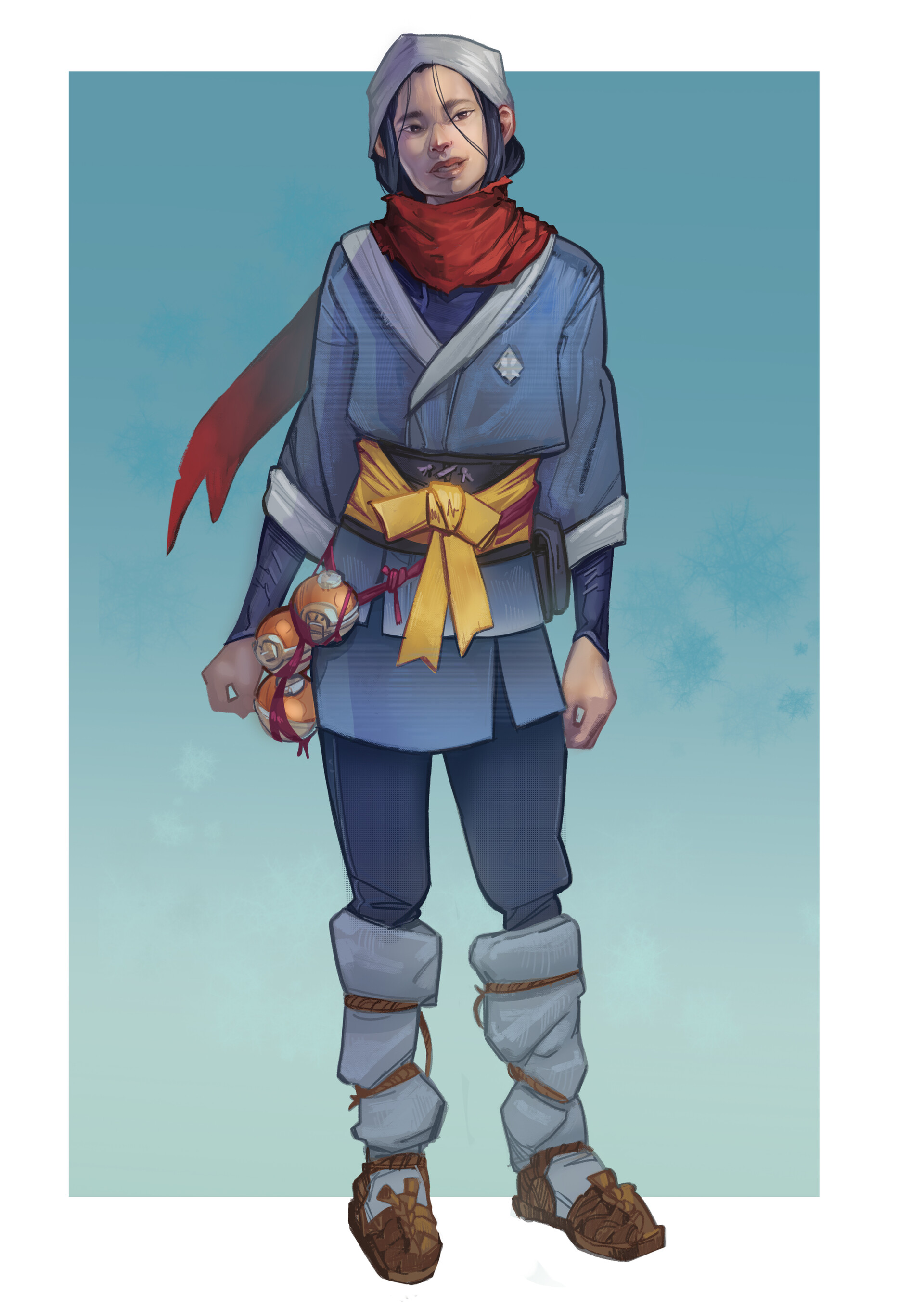 ArtStation - Pokemon Arceus_ Model sheet Girl