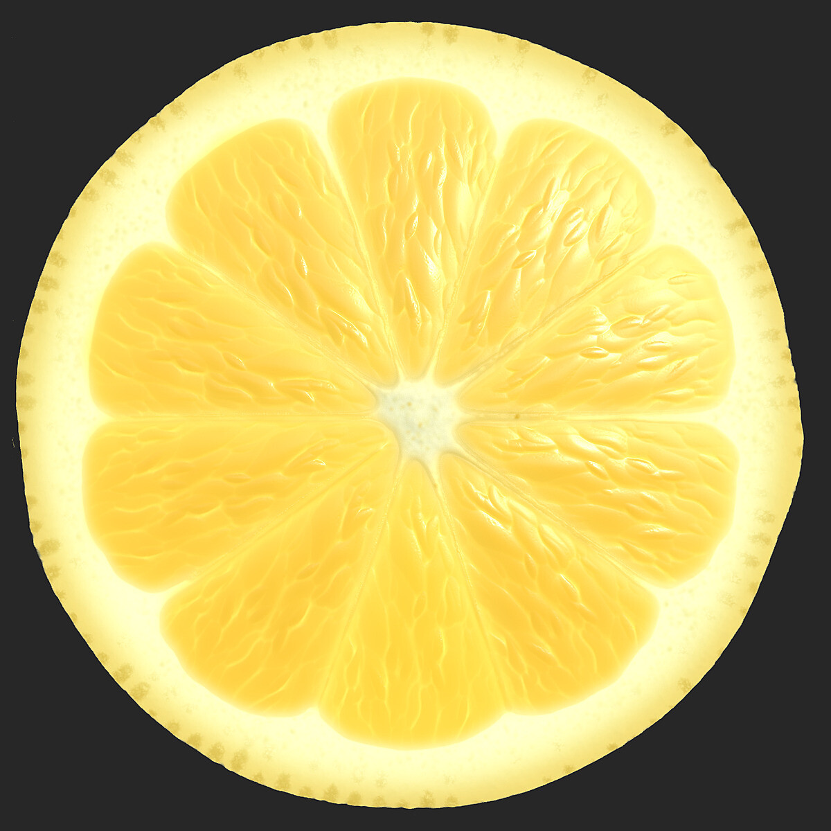 Lemon Peel Texture