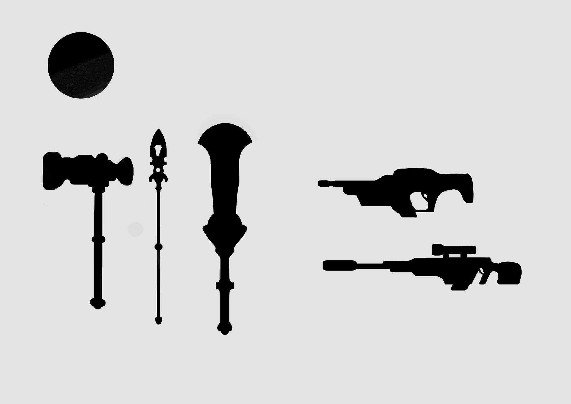 ArtStation - Weapons Designs